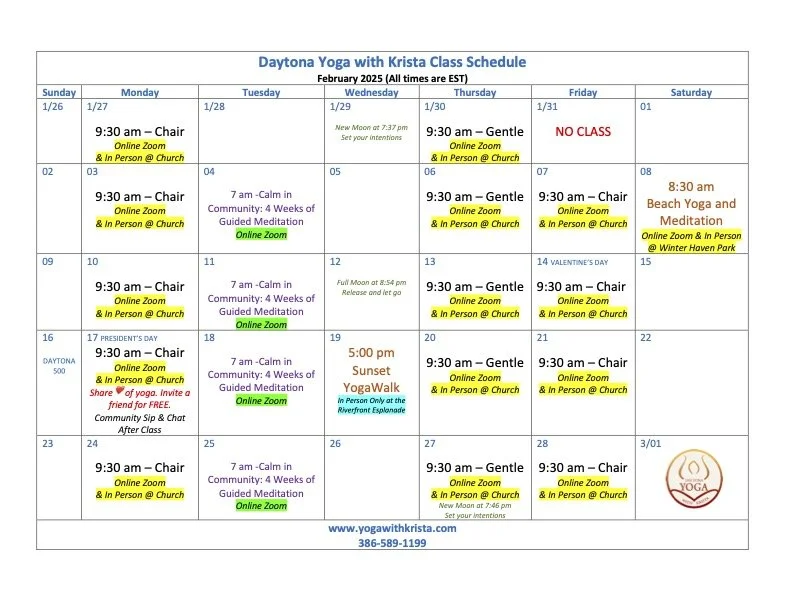 Take a Yoga Class Live Online or In Person - For Free — Daytona Yoga ...