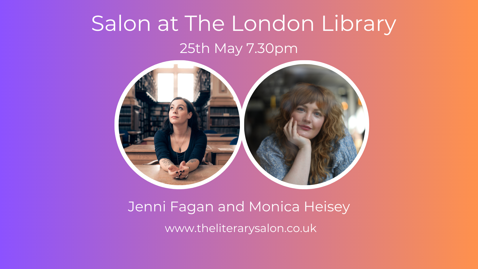 Salon at The London Library: Monica Heisey and a world premiere from ...
