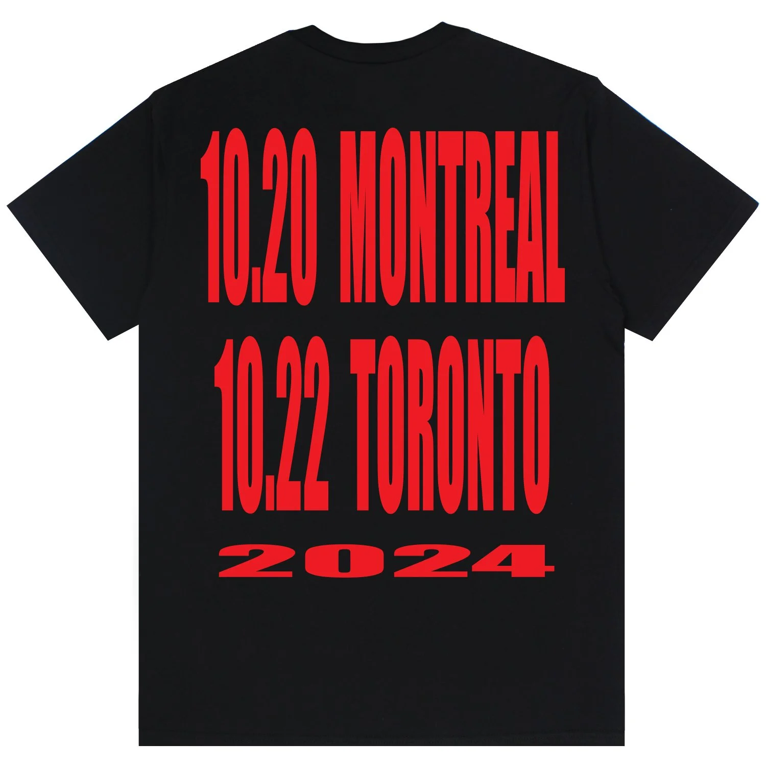 Canada Logo Tee - Black — Goth Money Wear