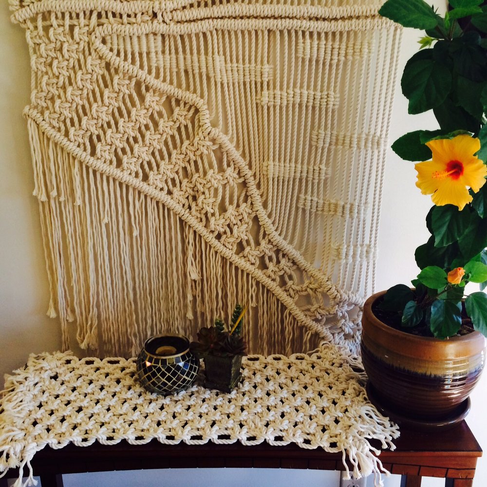 Macramé — Angie Follensbee Hall