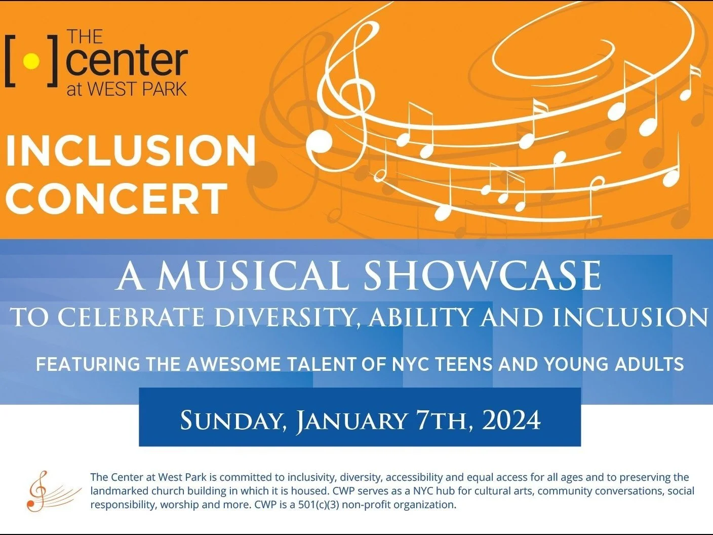 Calendar — The Center at West Park