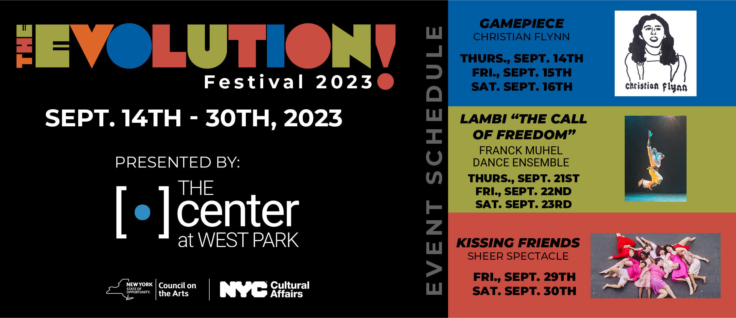 Evolution Festival 2023 — The Center at West Park