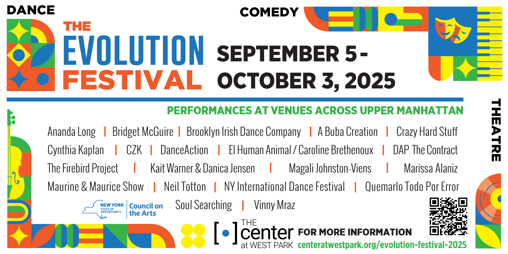 Evolution Festival 2025 — The Center at West Park