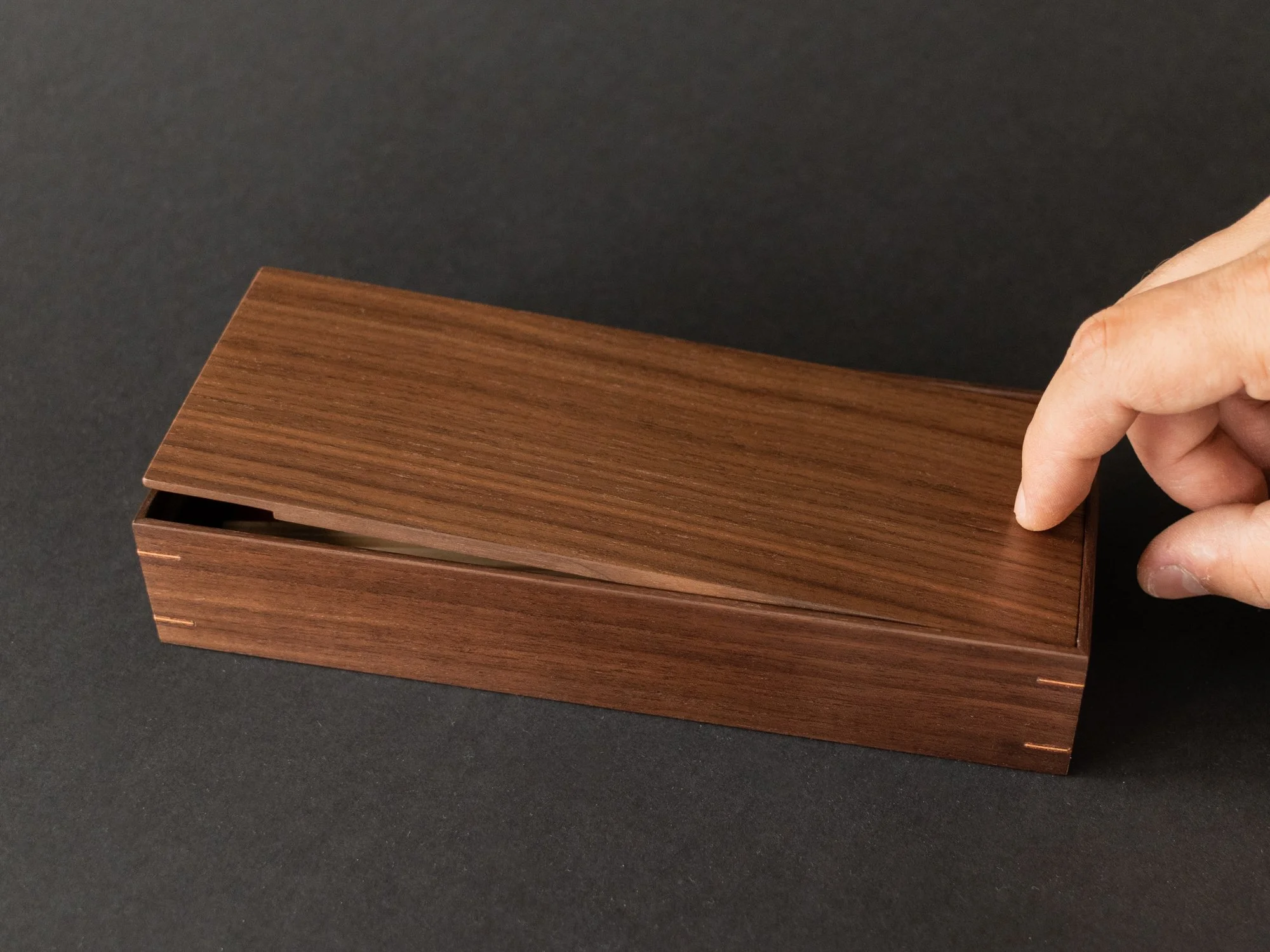 Pen & Pencil Boxes with Lever Action Lid — Adrian Preda Woodworks