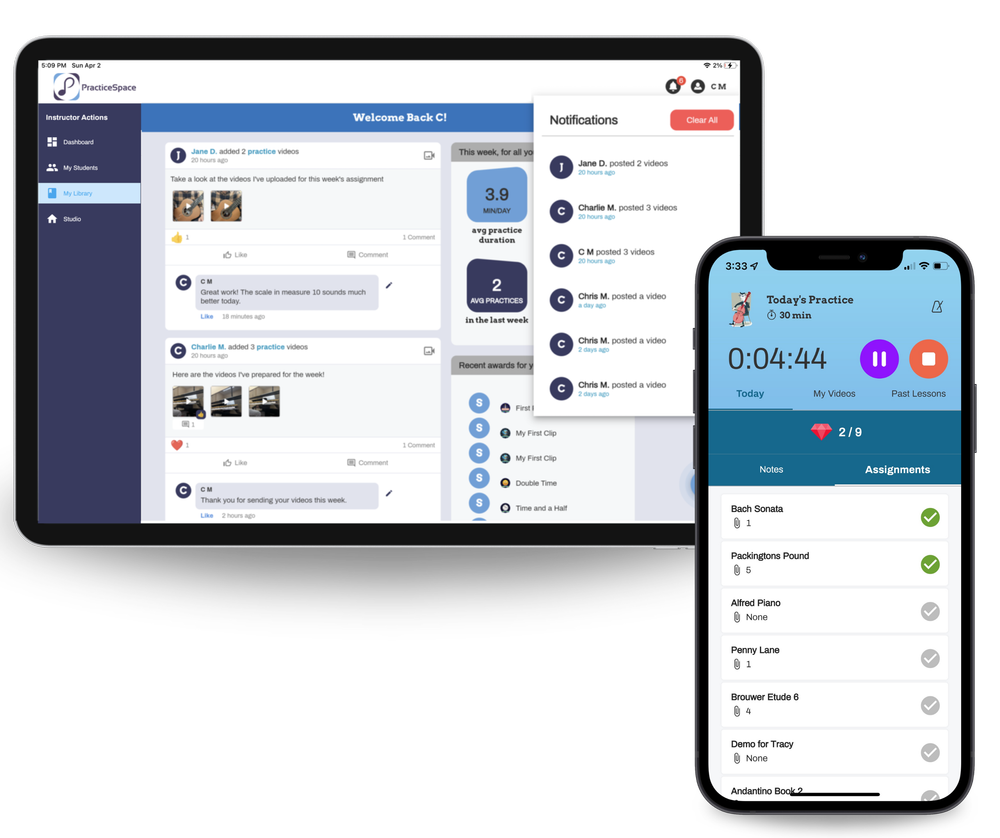 Student New — Practice Space