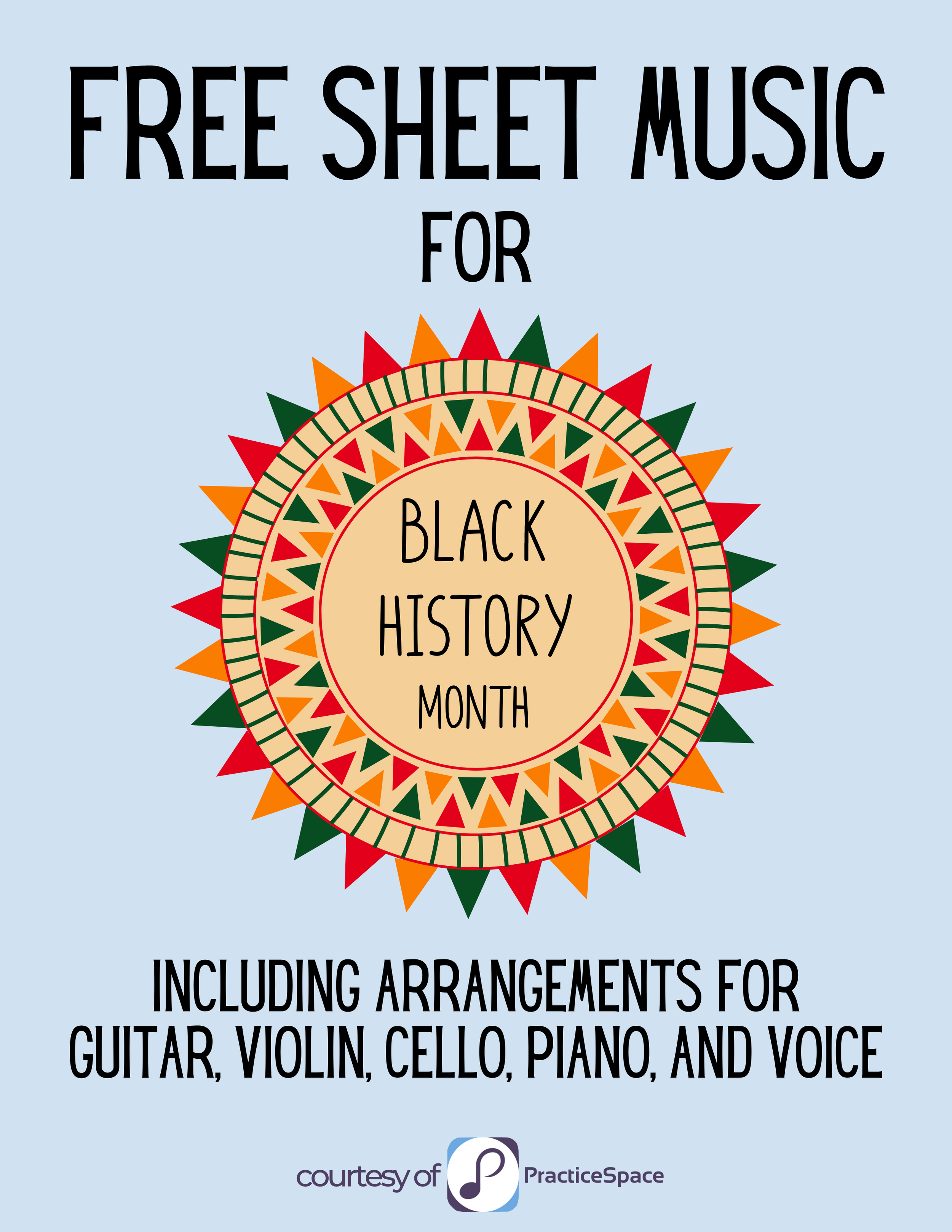 Black History Month - Free Sheet Music! — Practice Space