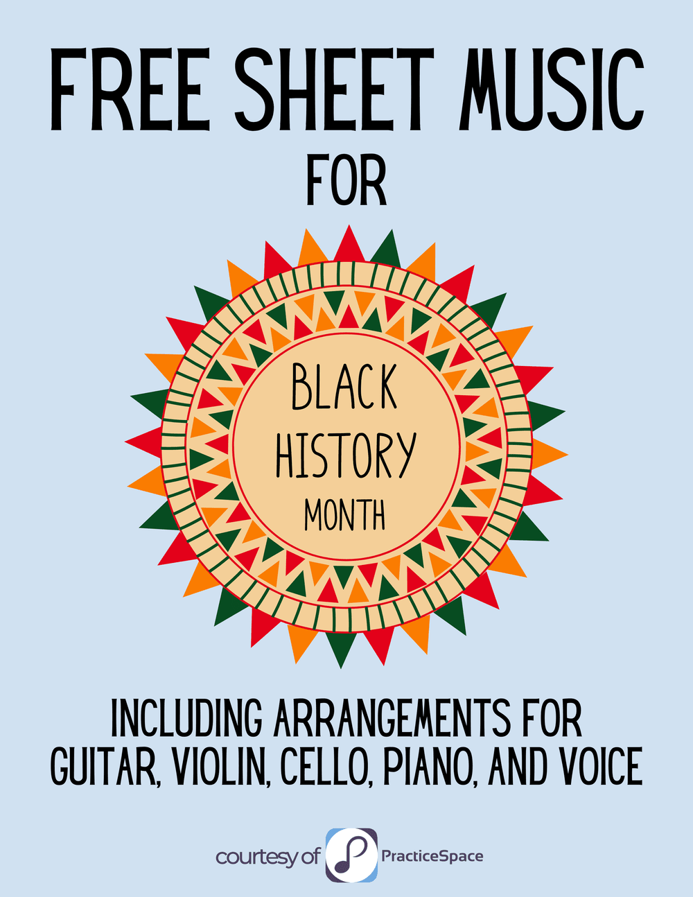 Black History Month - Free Sheet Music! — Practice Space