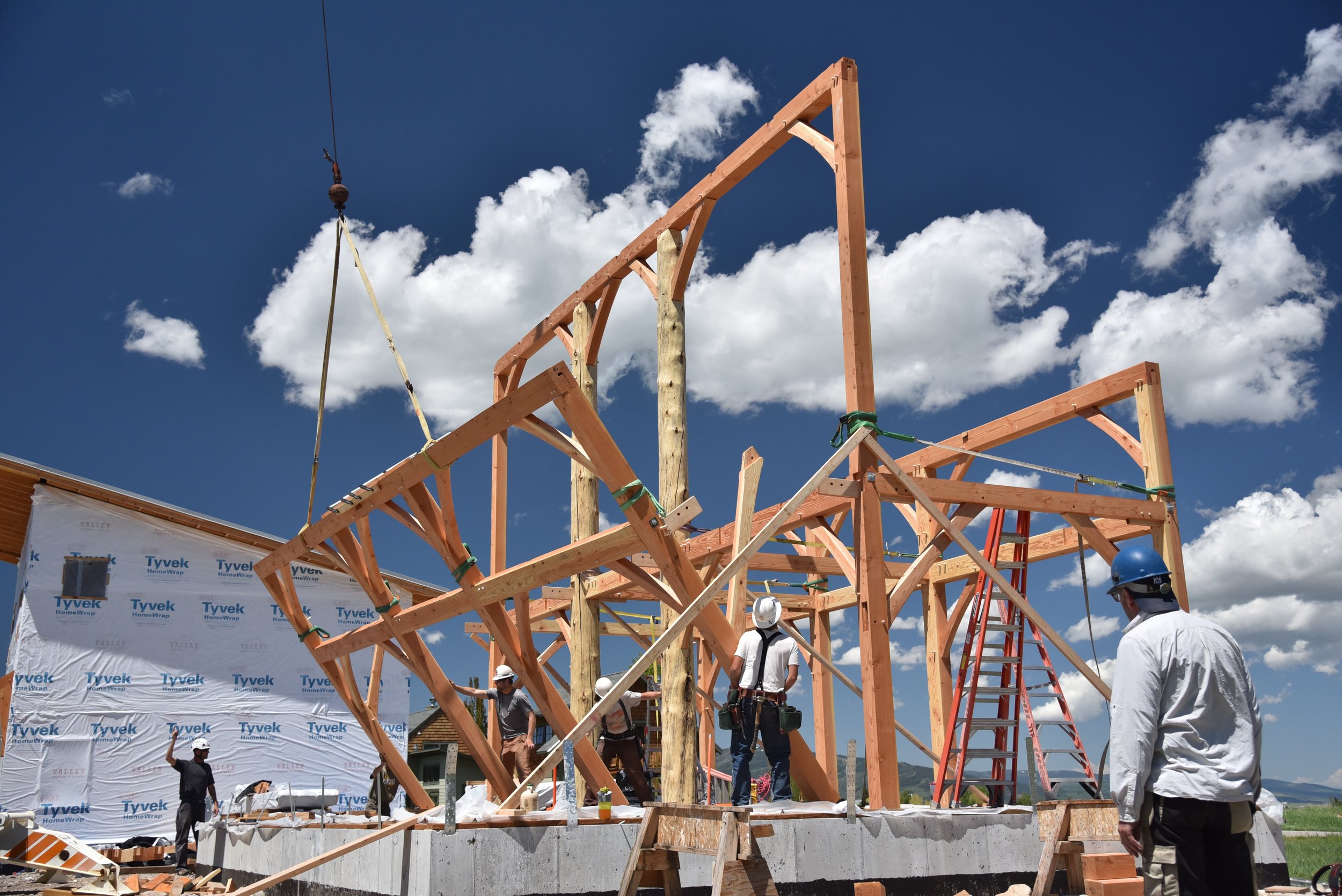 Elevated Timberworks | Timber Frame Specialists | ID, WY, MT