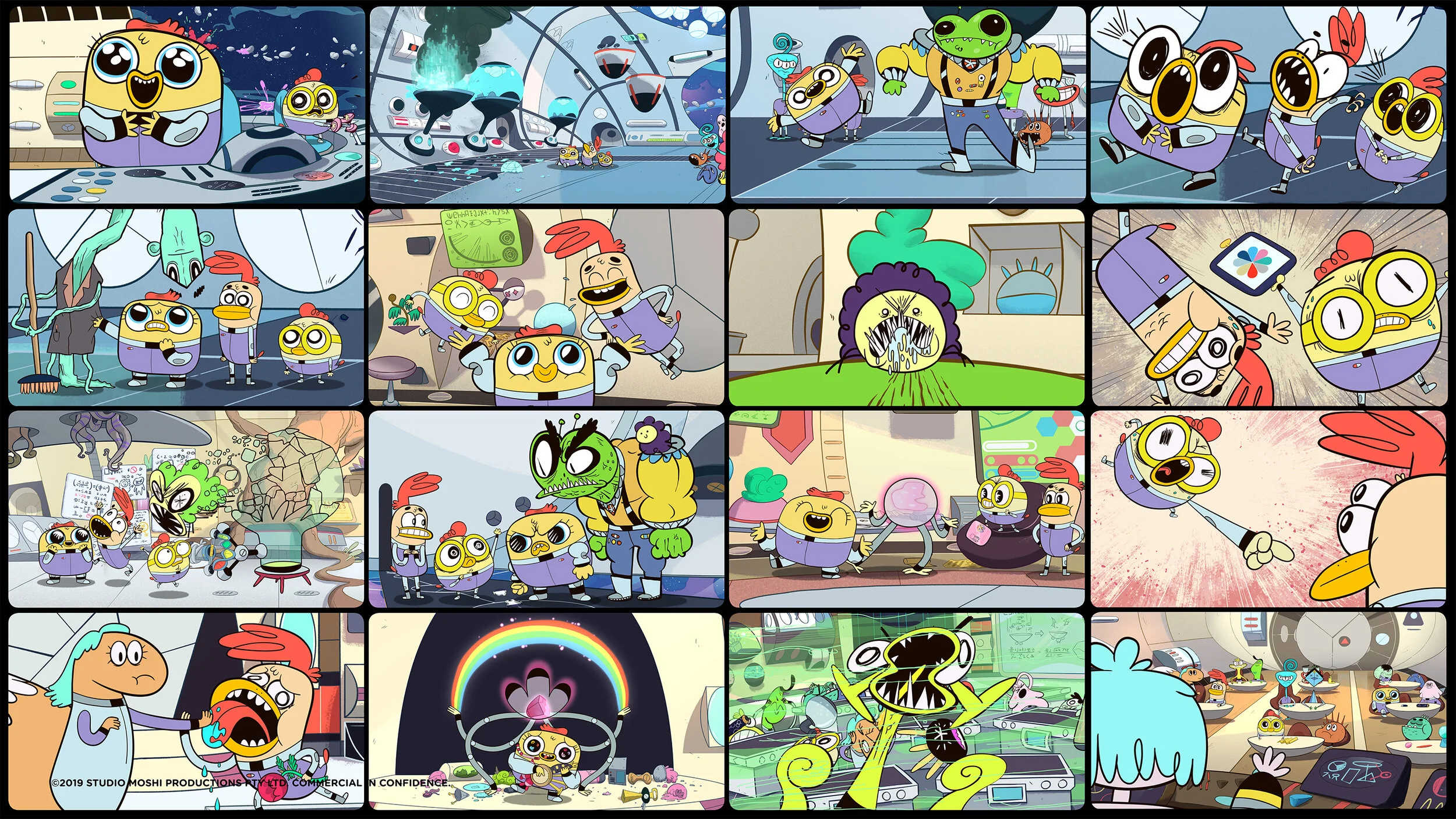 Studio Moshi. Animation.