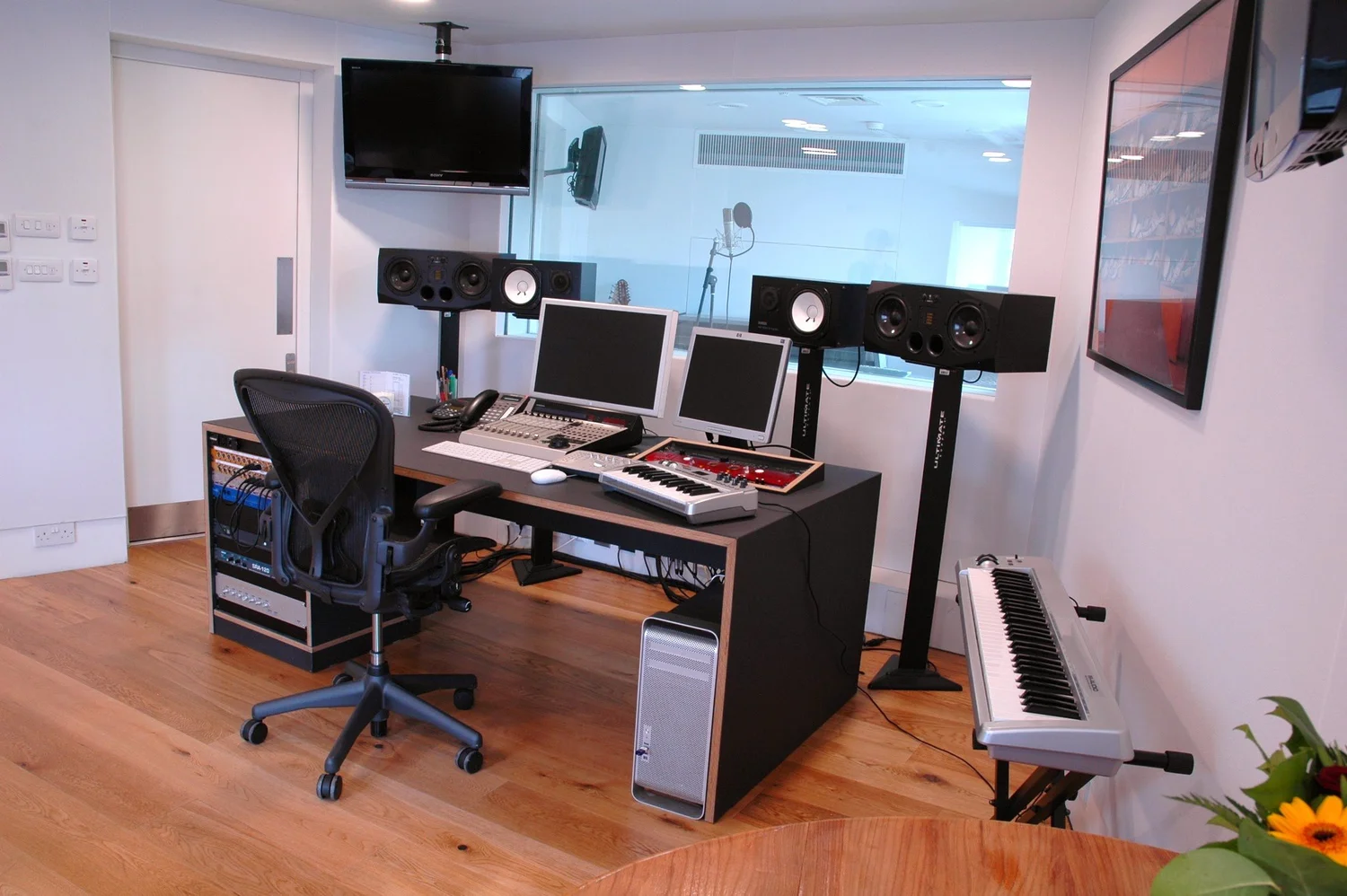 Recording Studio Furniture — Yellow Technology - Professional Audio ...