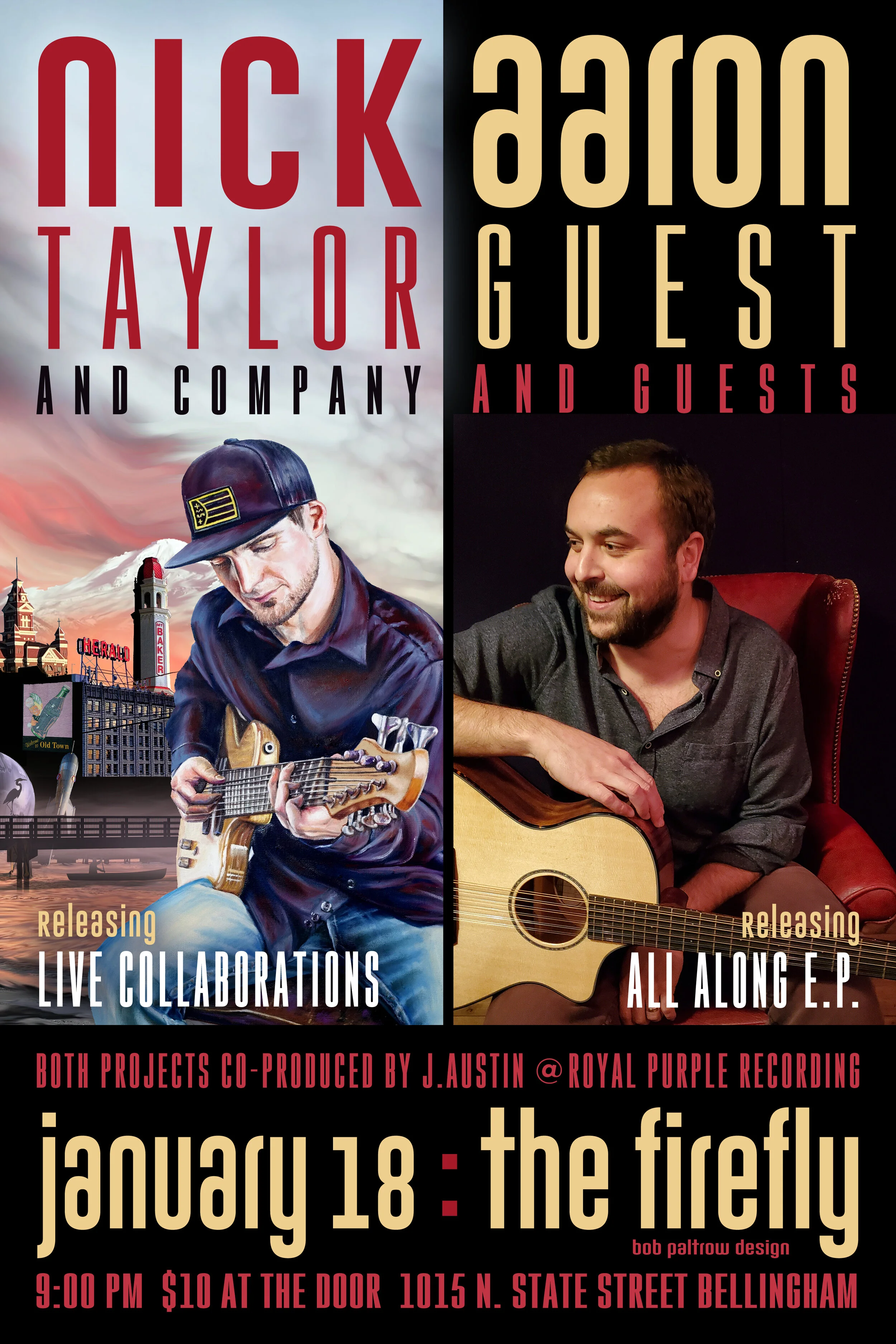 Double Album/EP release Jan. 18th 2020 — Nick Taylor