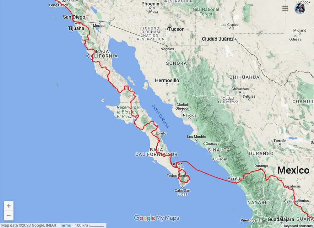 Baja Divide, Part 1: Cycling from San Diego, California to Vicente ...
