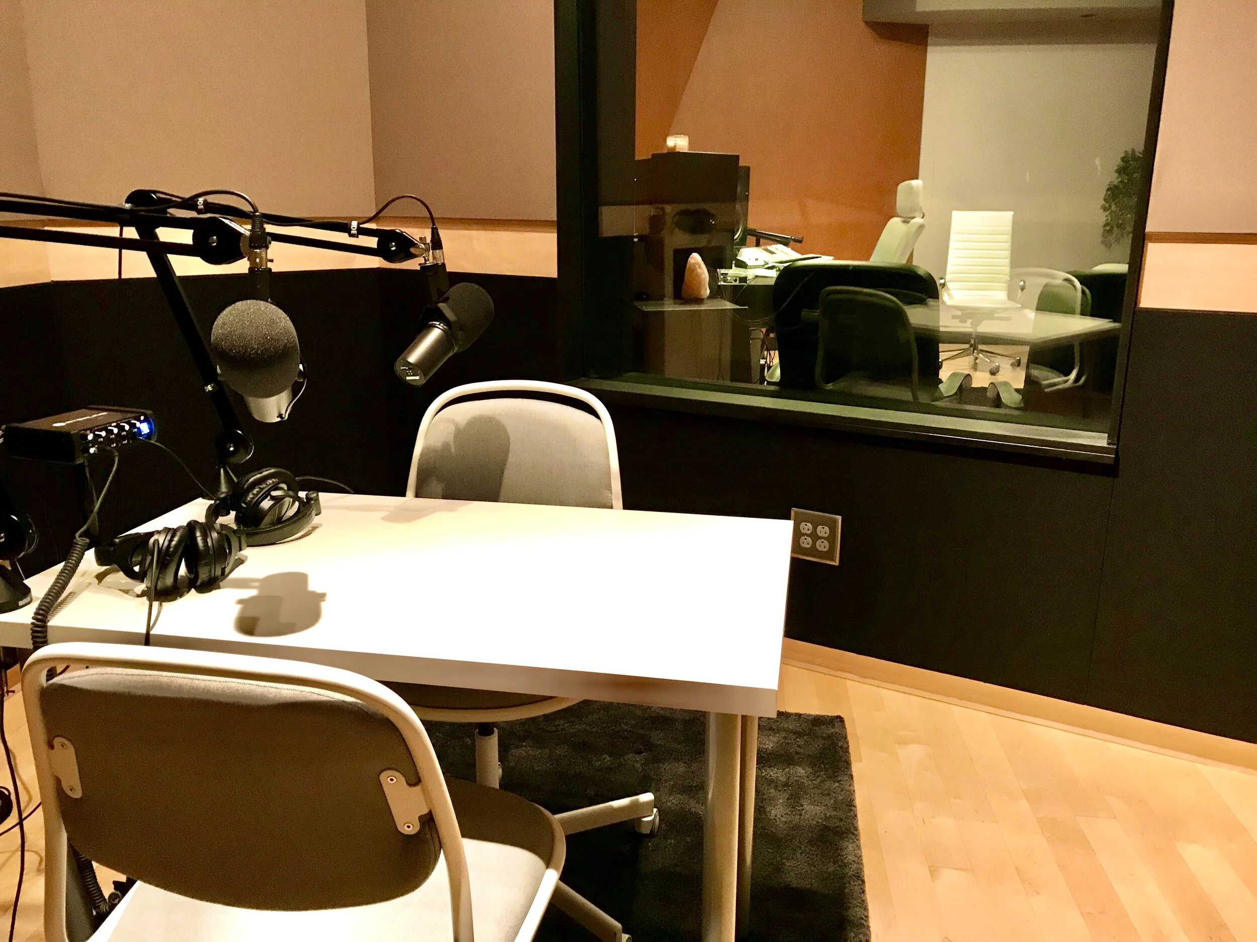 Check out the studio! — Atlanta Podcast Recording