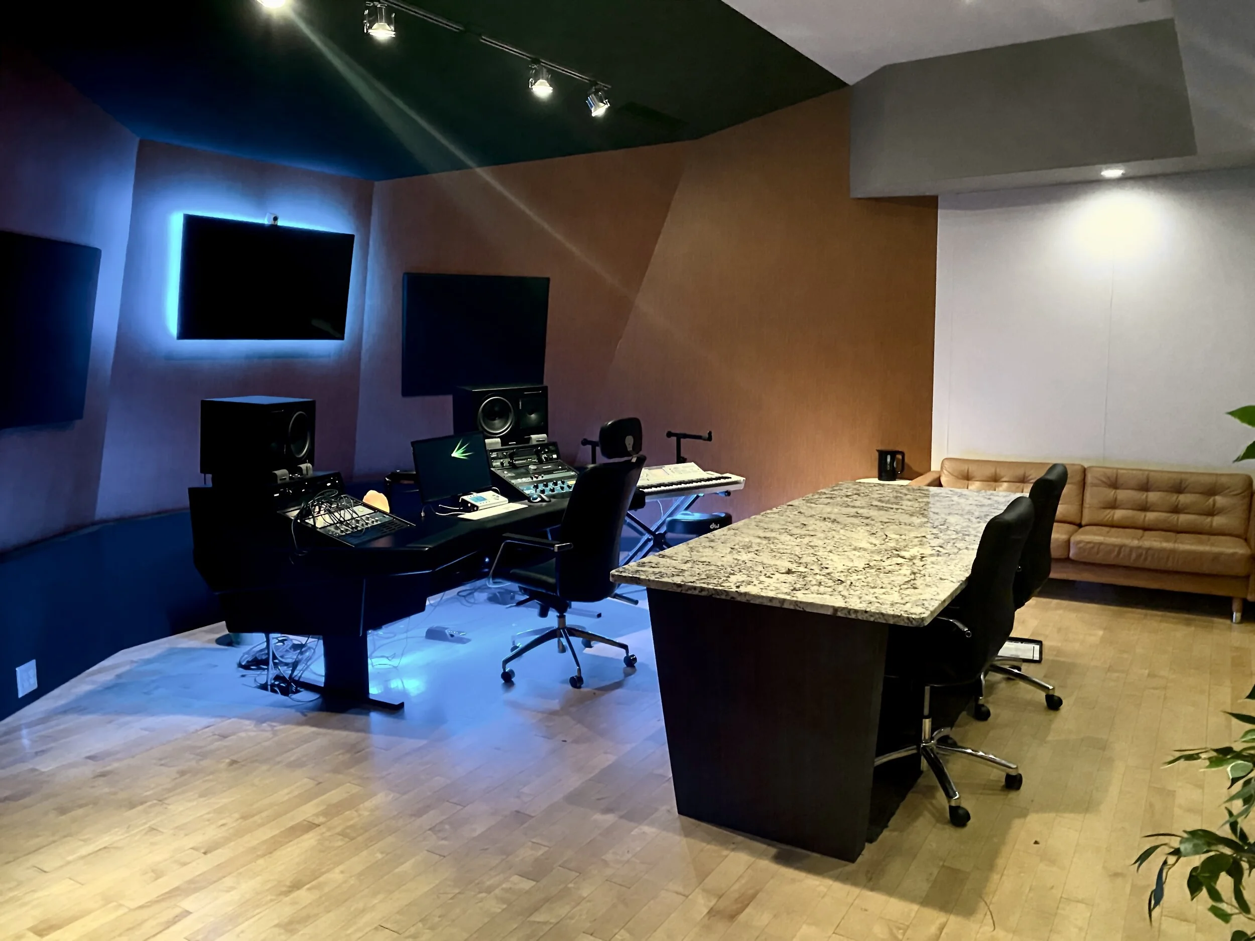 Check out the studio! — Atlanta Podcast Recording