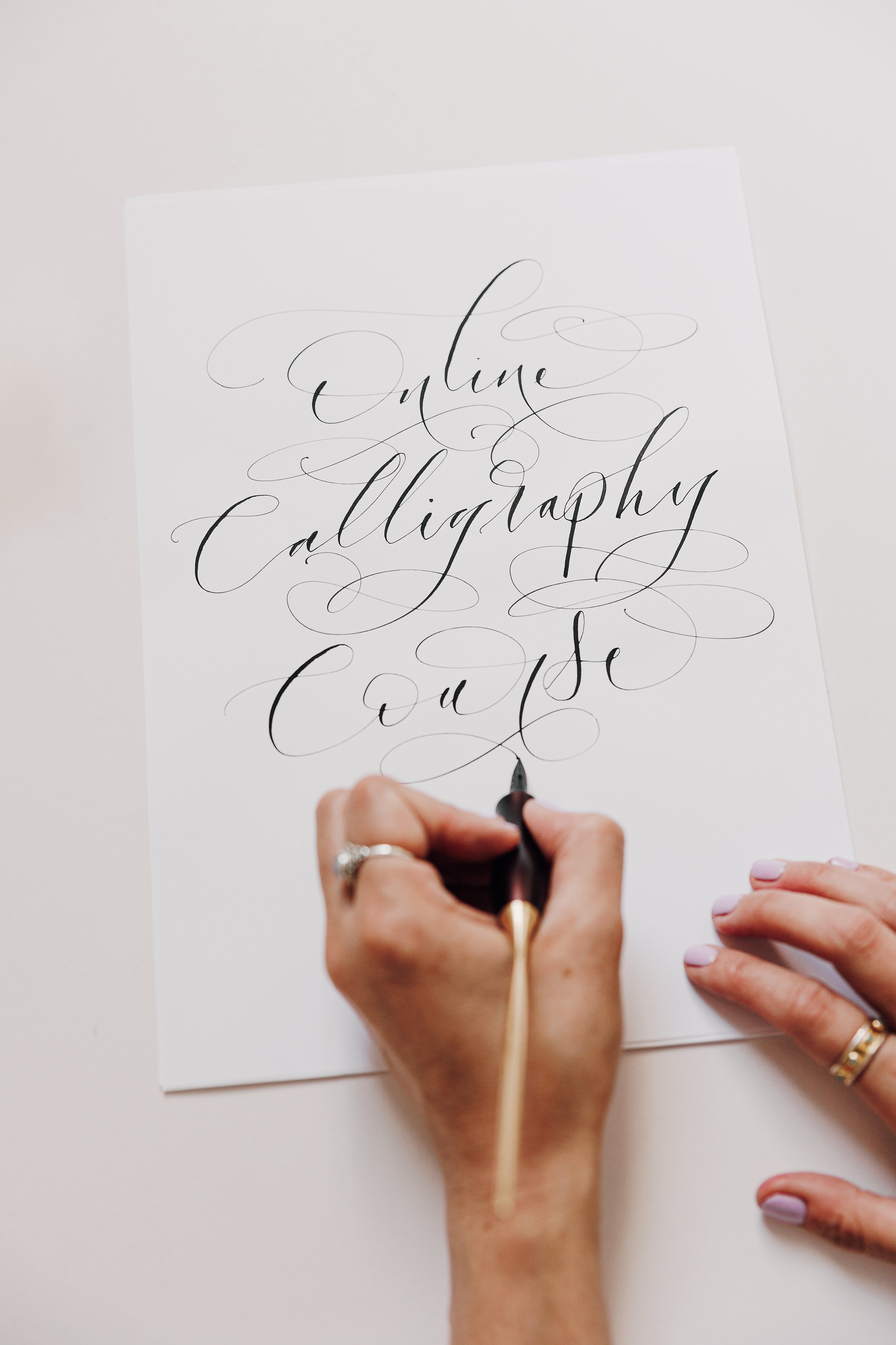 Calligraphy Workshops in London, Essex & Online — Ink and Flow