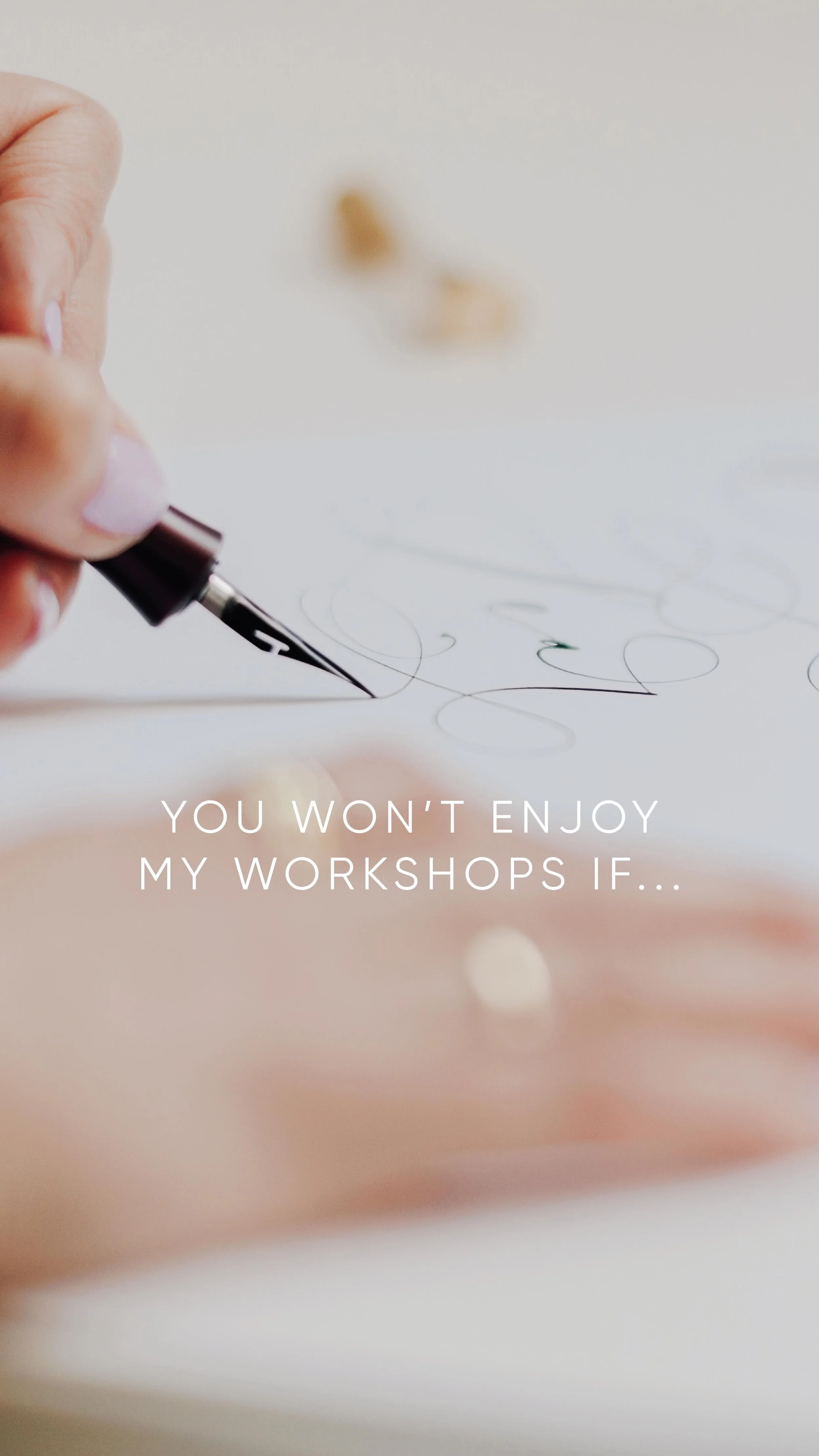 Modern Calligraphy Studio | Ink and Flow