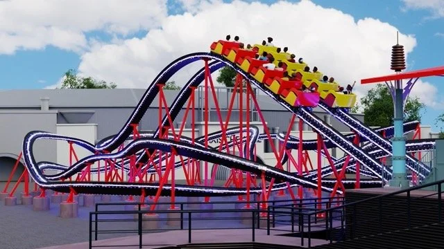 KID FLASH Cosmic Coaster Opening at Six Flags Over Georgia and Six ...