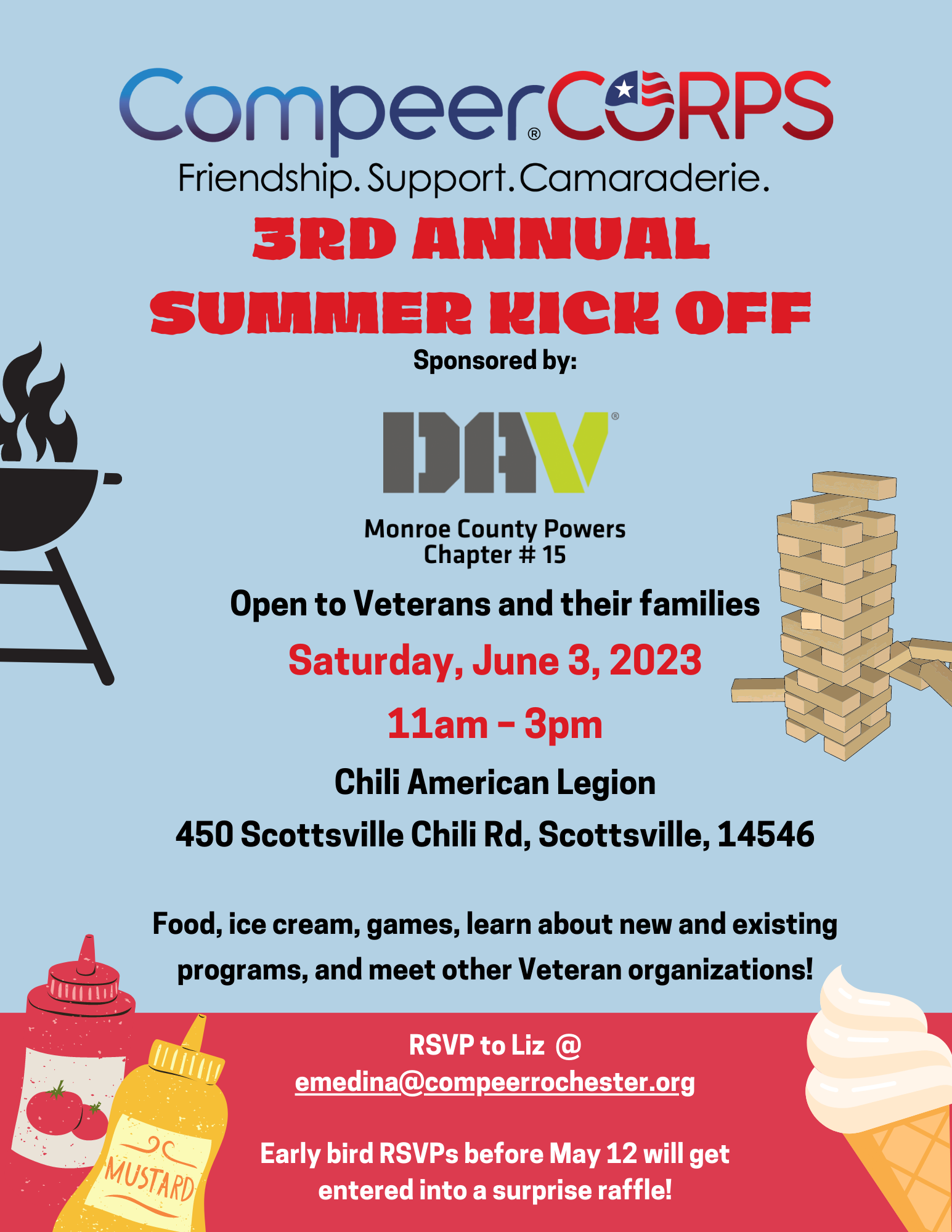 Monthly Events Calendar — Compeer Rochester