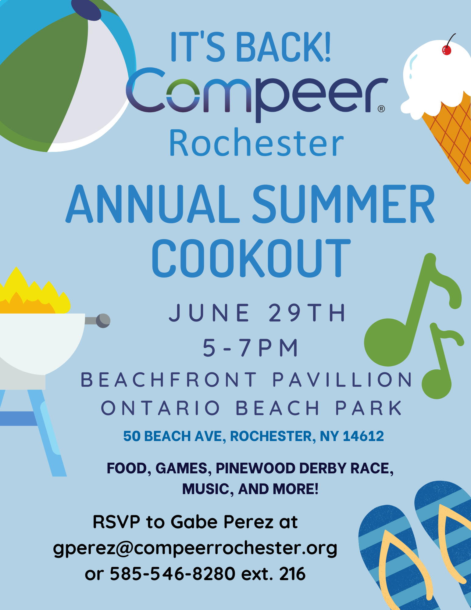 Monthly Events Calendar — Compeer Rochester