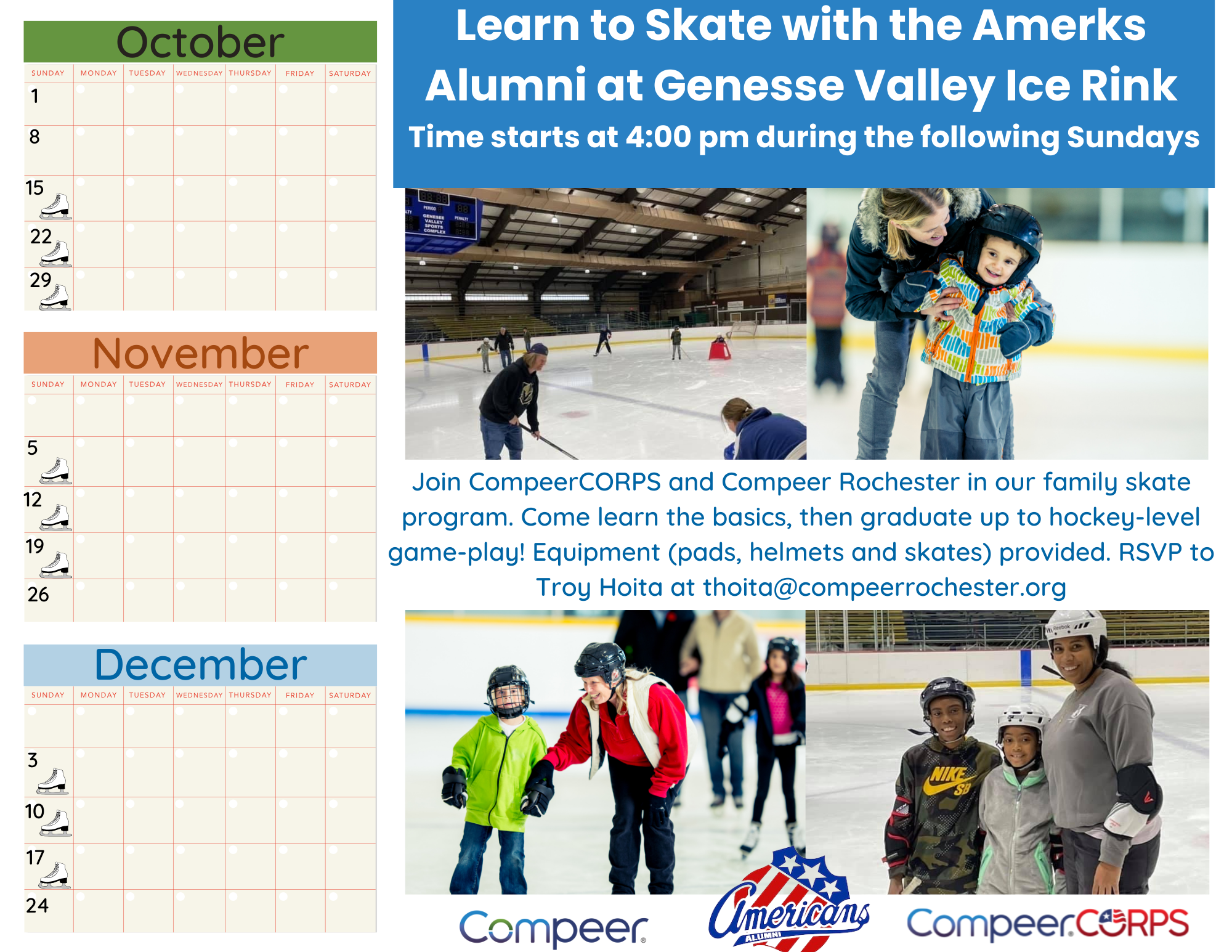 Monthly Events Calendar — Compeer Rochester