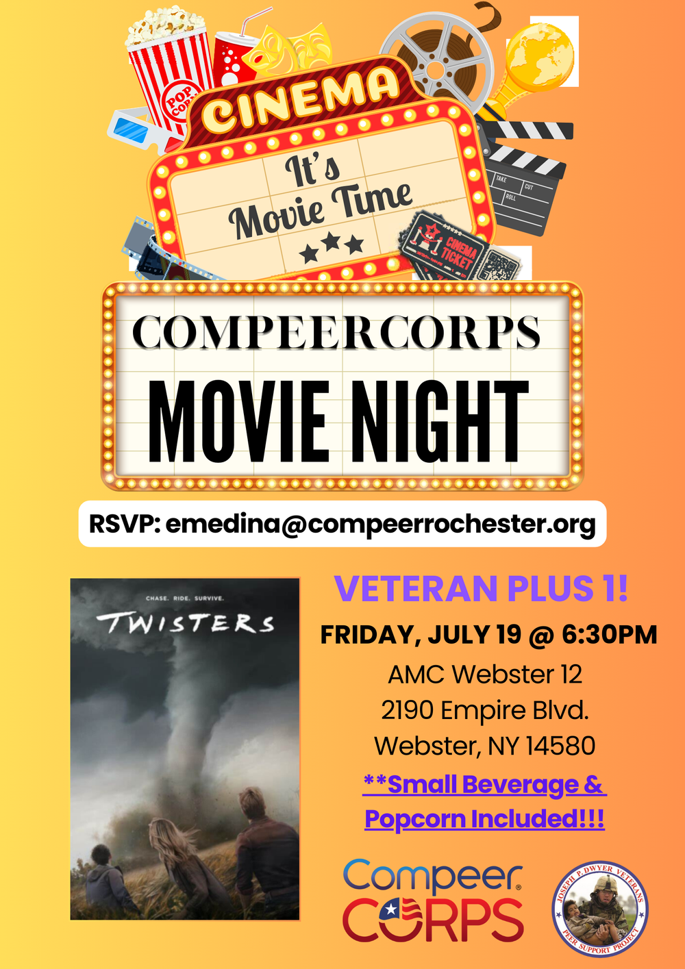 Monthly Events Calendar — Compeer Rochester