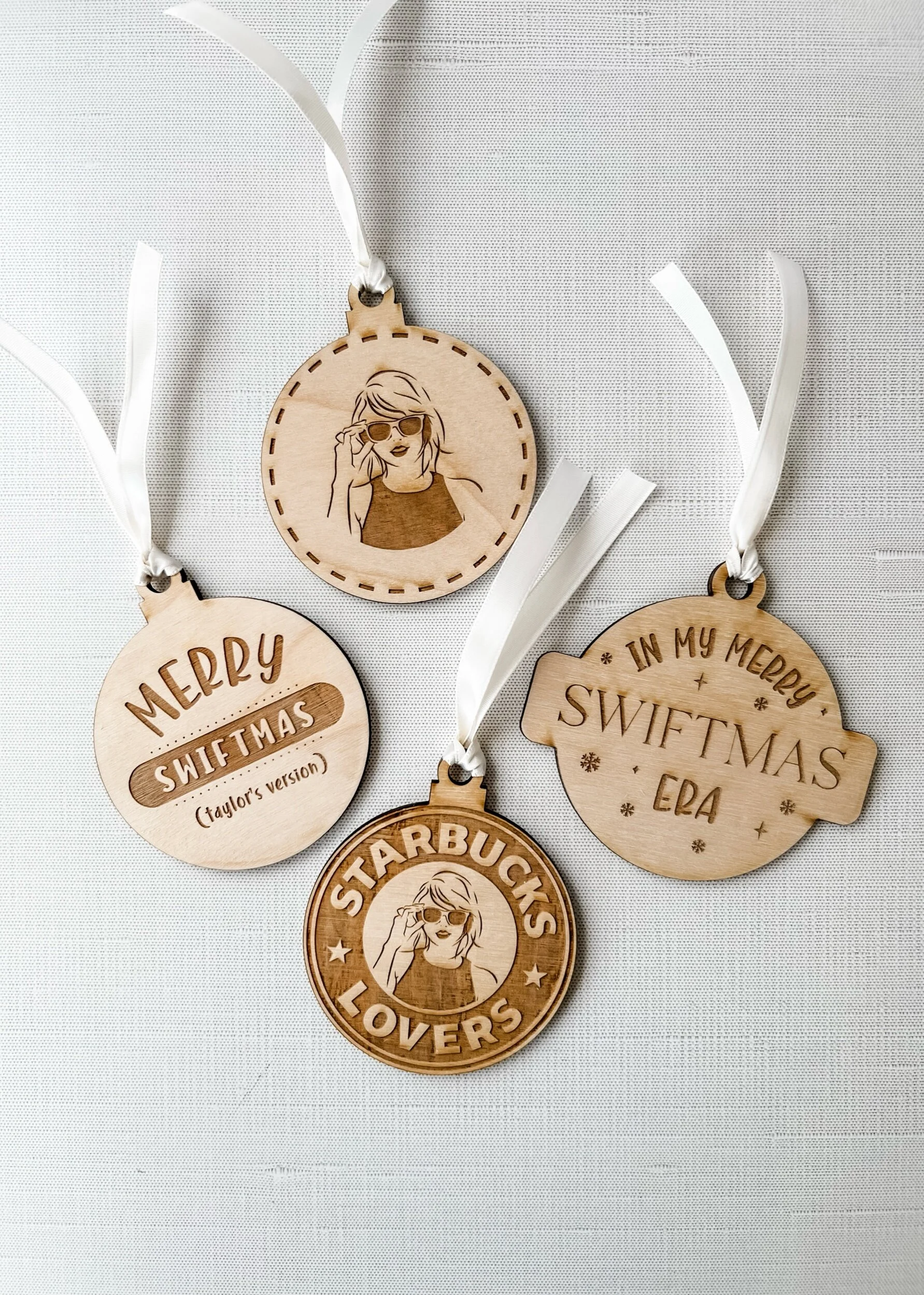 Baby's First Ornament | First Christmas | Wooden Arch First Year ...