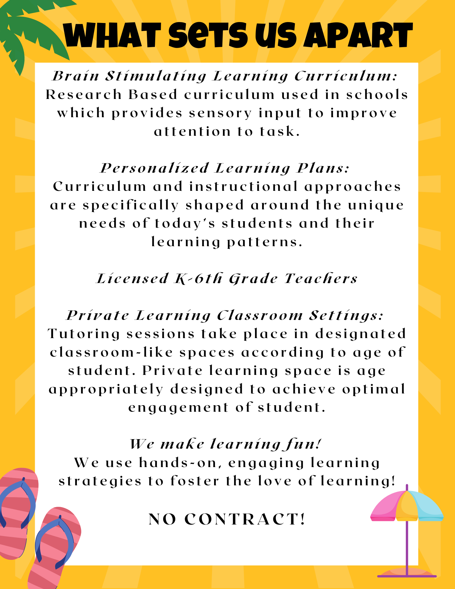 Summer Enrichment Tutoring Journey To Learning Tutoring