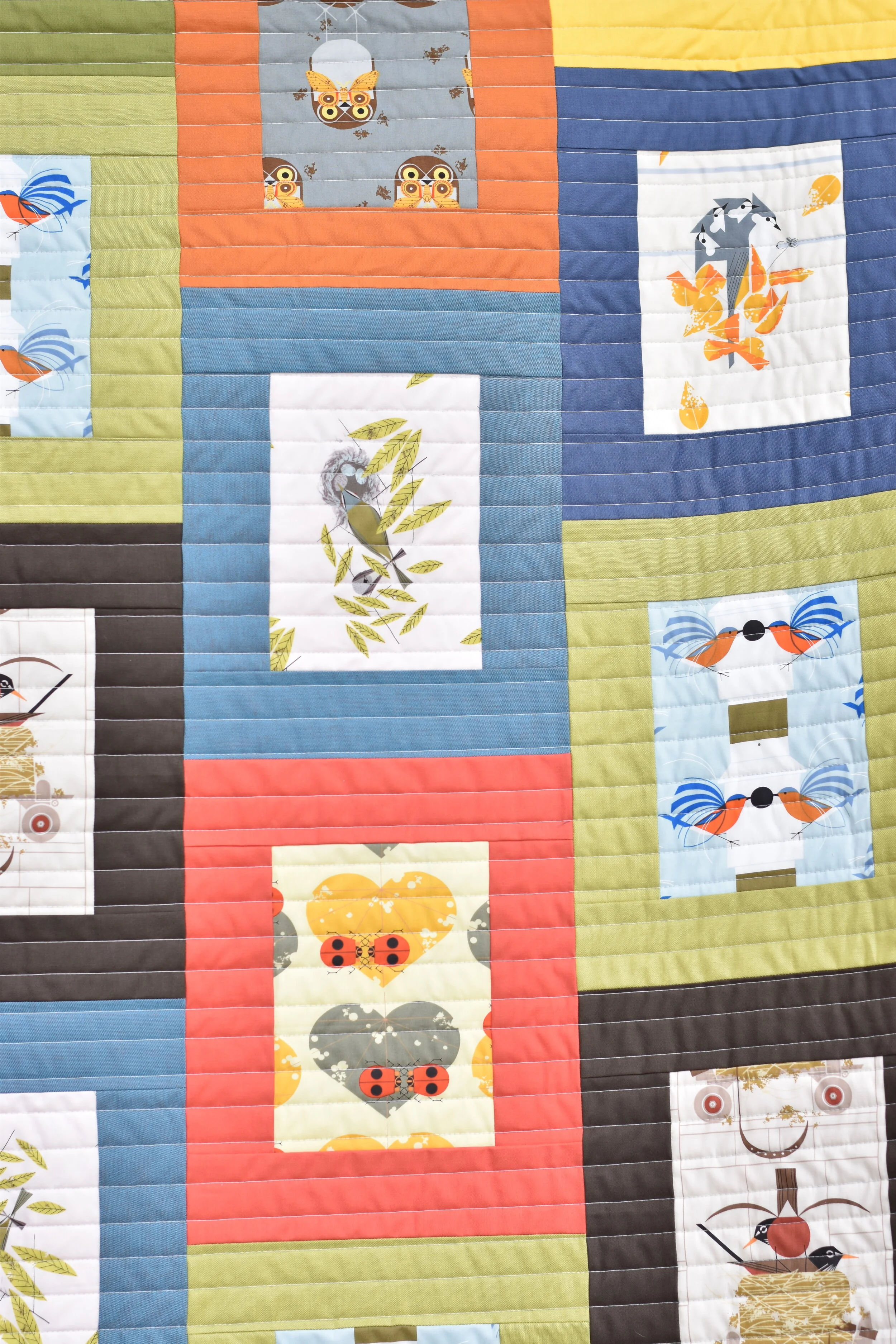 Gallery {a Charley Harper quilt and tutorial!} — Material Girl Quilts