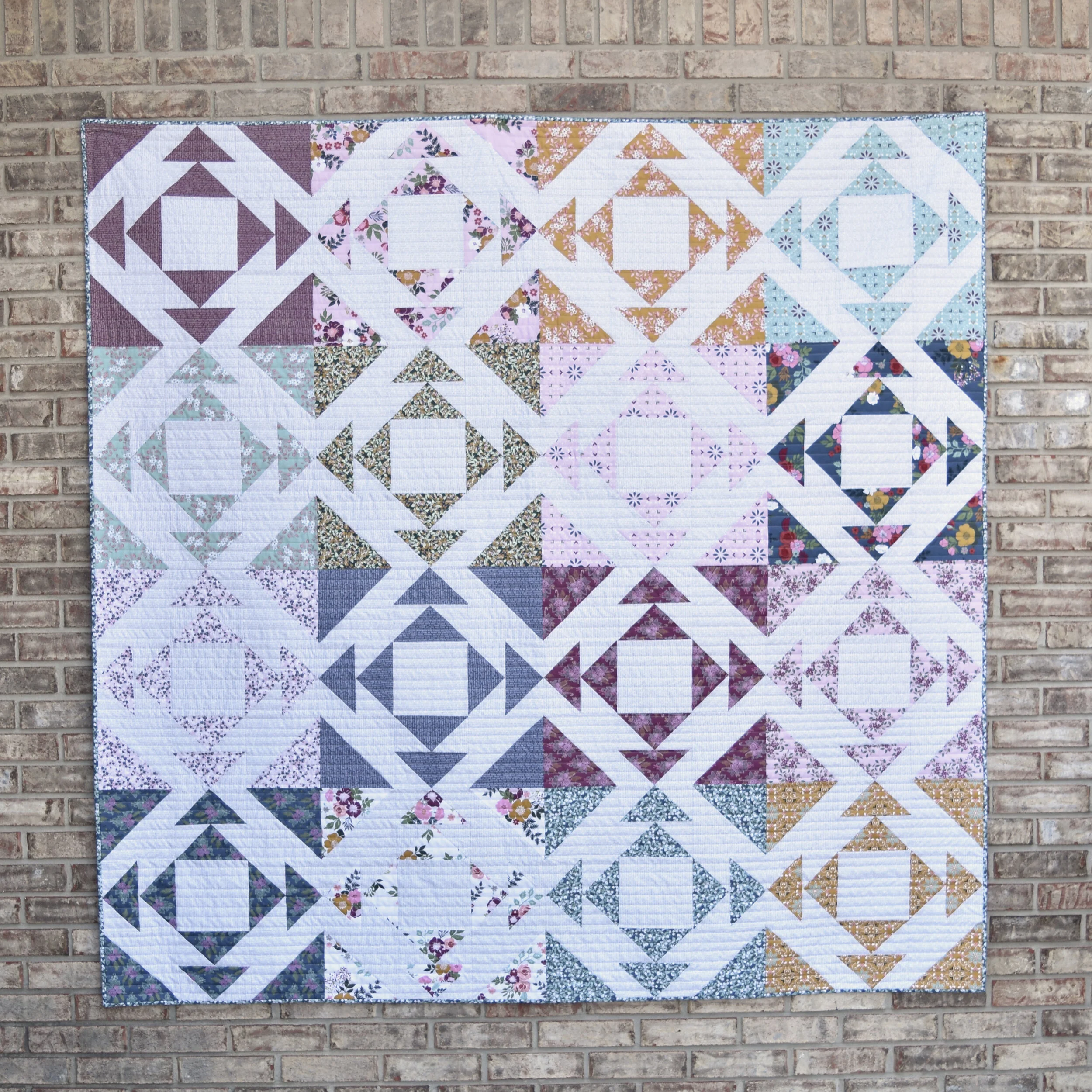 Prairie Quilt {FREE fat quarter quilt pattern!} — Material Girl Quilts