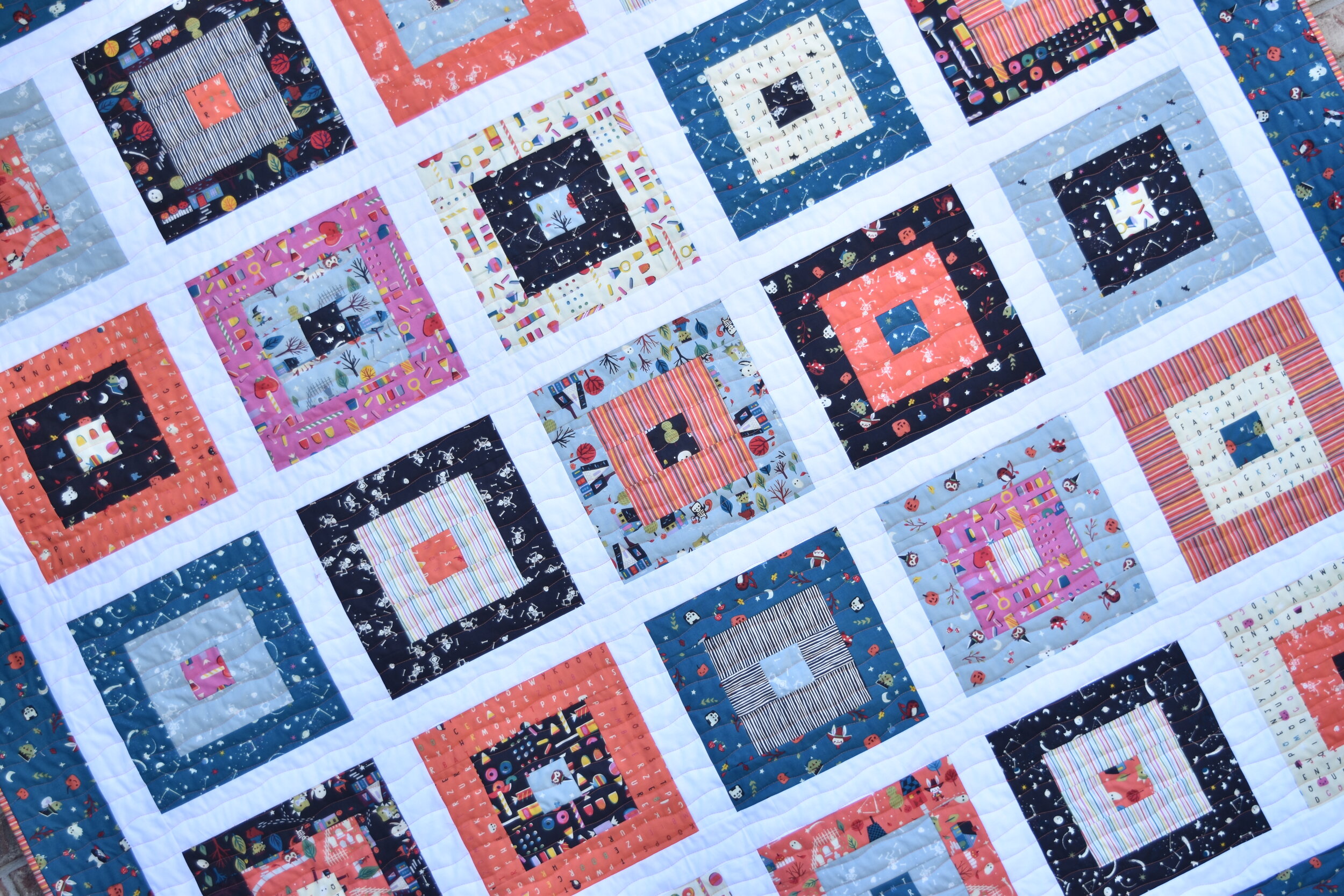 Boxed In {a FREE beginner friendly quilt pattern using pre-cut 2 1/2 ...