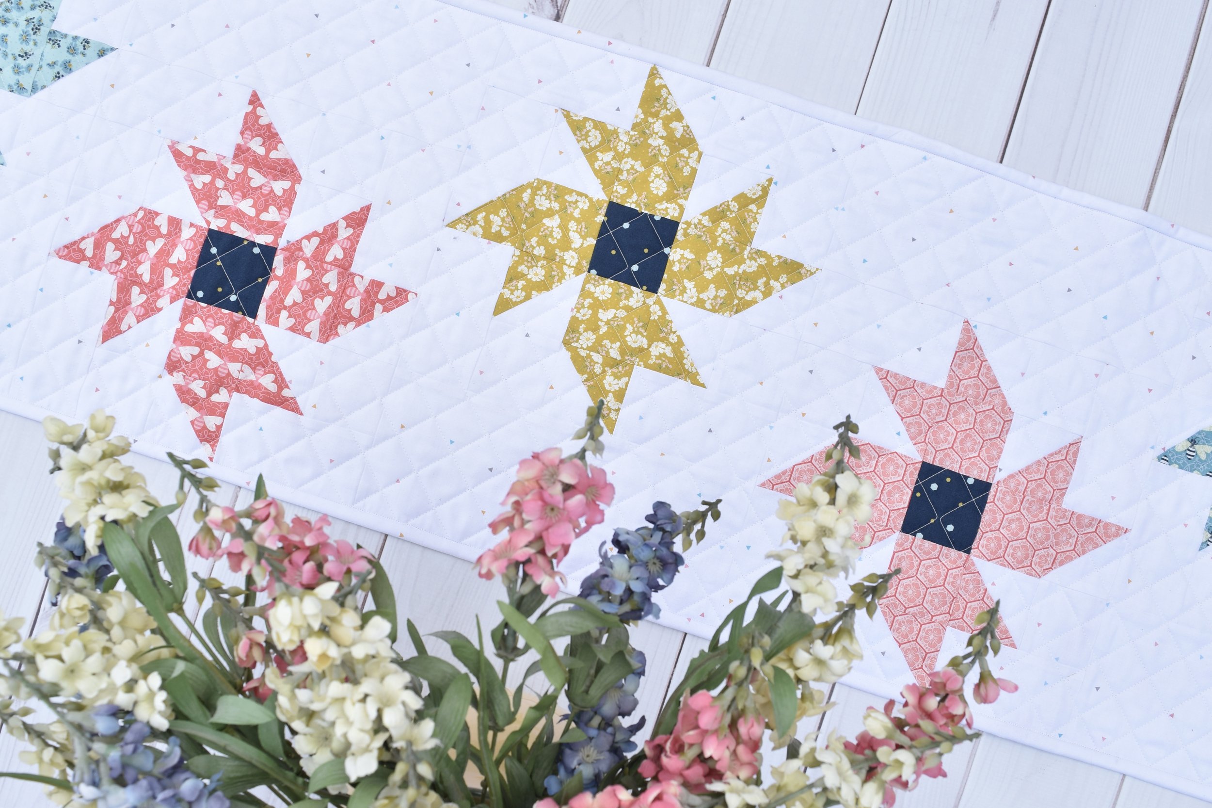 Wildflowers Table Toppers {multiple size options!} — Material Girl Quilts