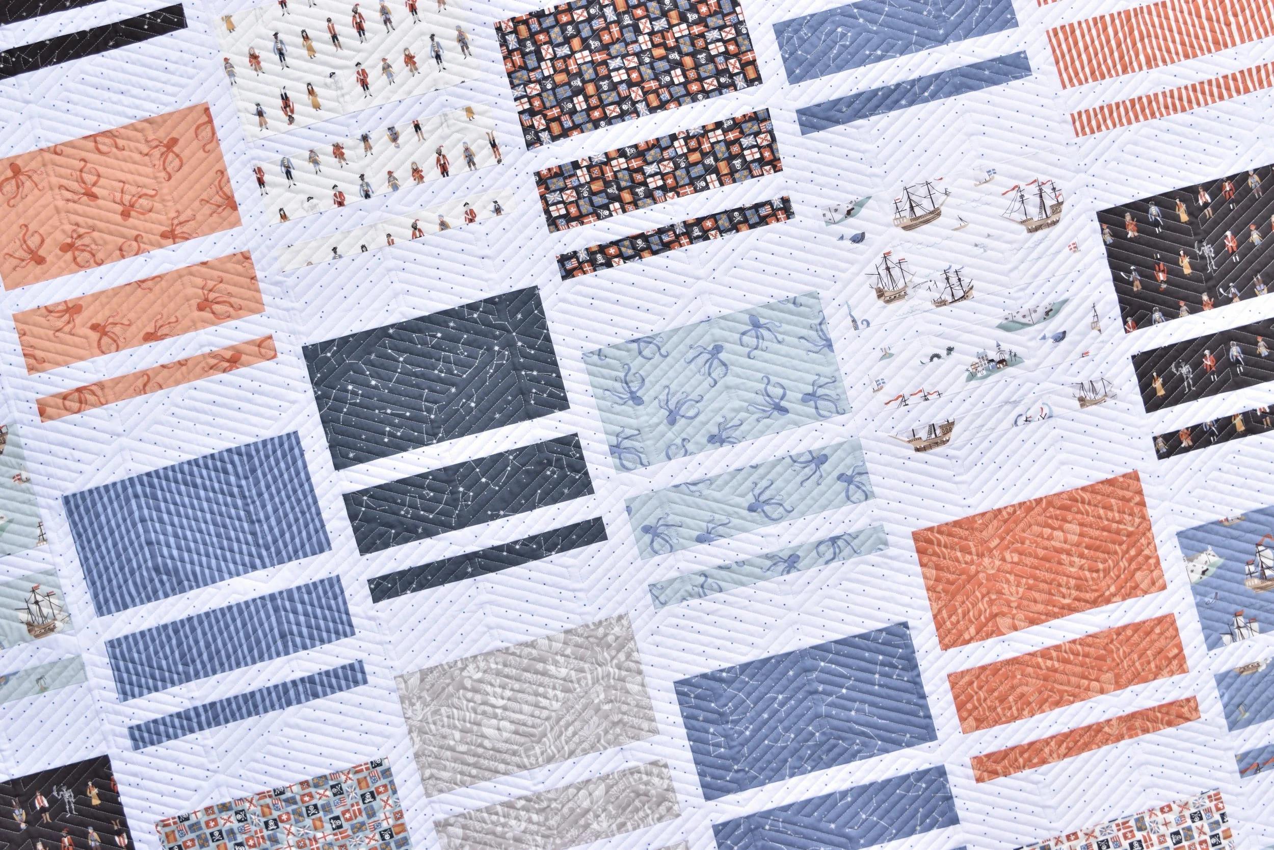 Stack 'Em Up Quilt {new layer cake quilt tutorial!} — Material Girl Quilts