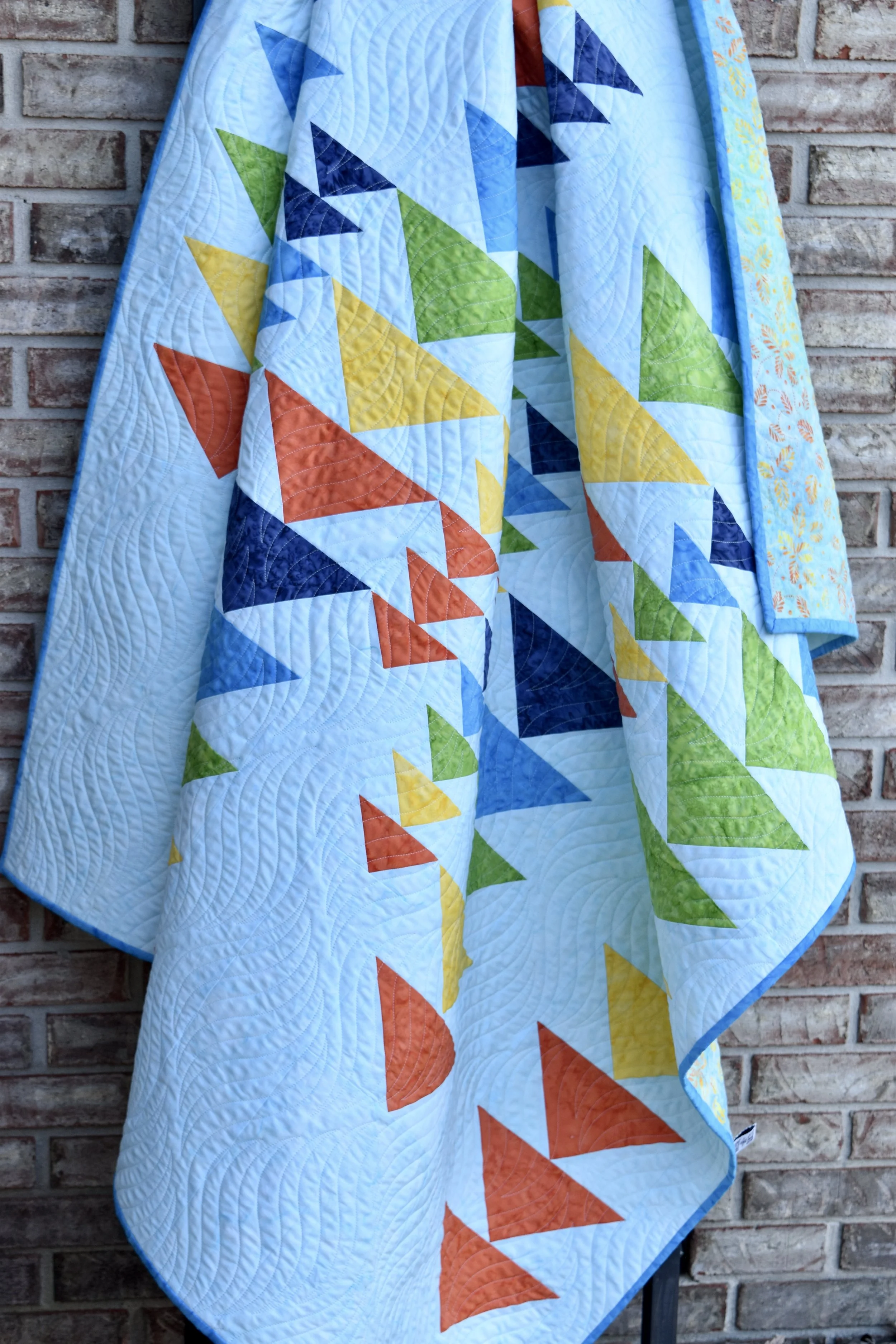 No Waste Flying Geese Tutorial {and a new Heading South quilt ...