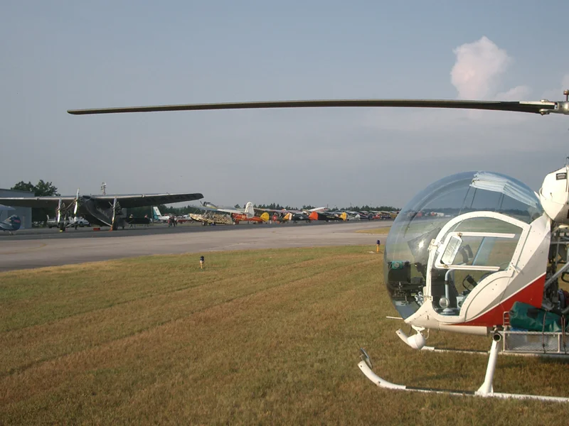 Bell 47 Helicopter - Teton Aviation Center