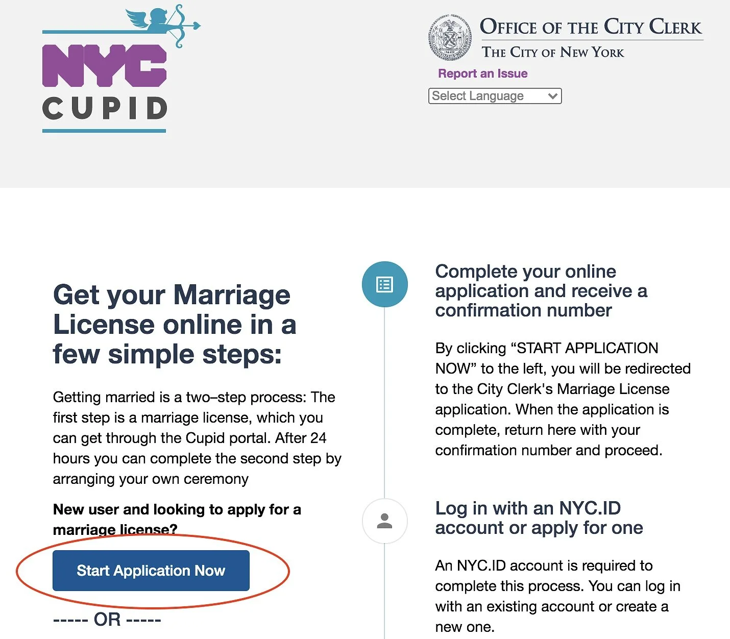 How to Use Cupid Project to Get a Virtual NY Marriage License — LLG ...