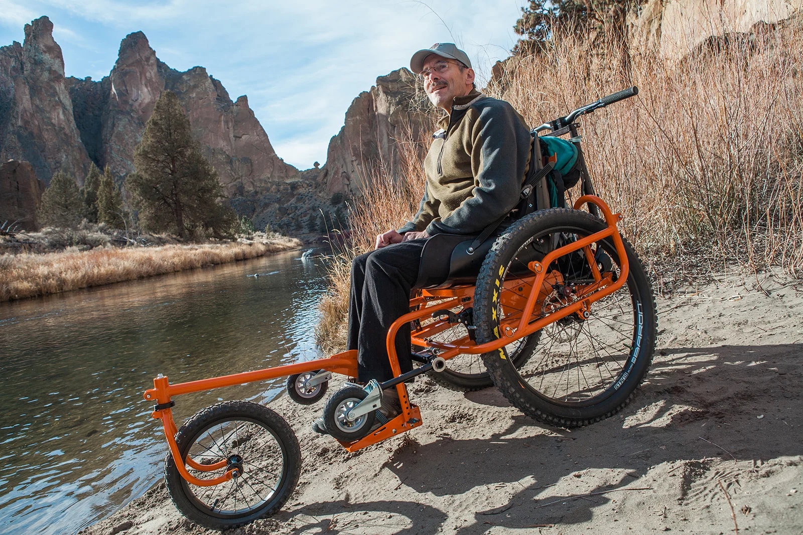 Geoff's Story—from Inflexible to All-terrain Wheelchair — AdvenChair