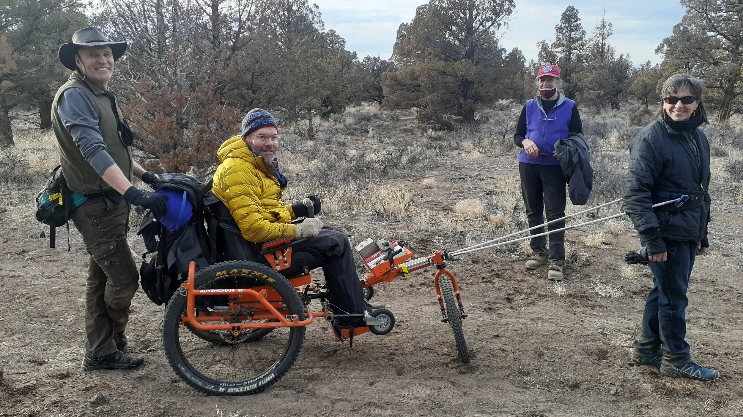 The Team Behind the All-Terrain Wheelchair — AdvenChair