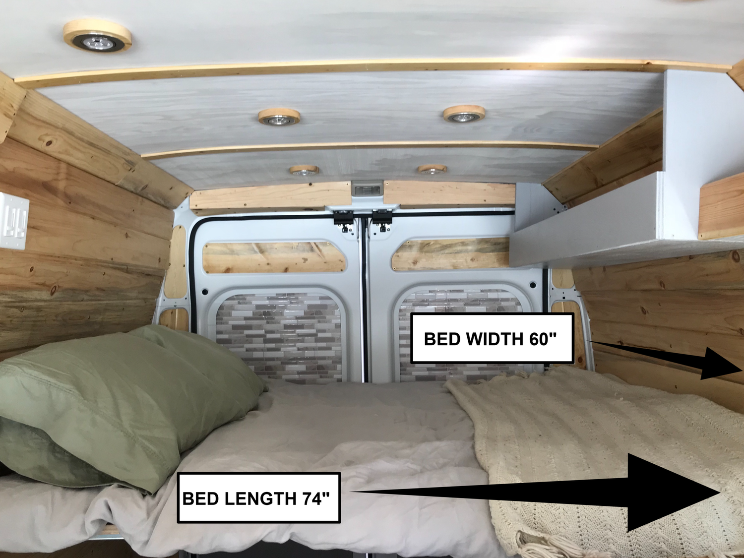 Stealth Camper Van Build-camper van