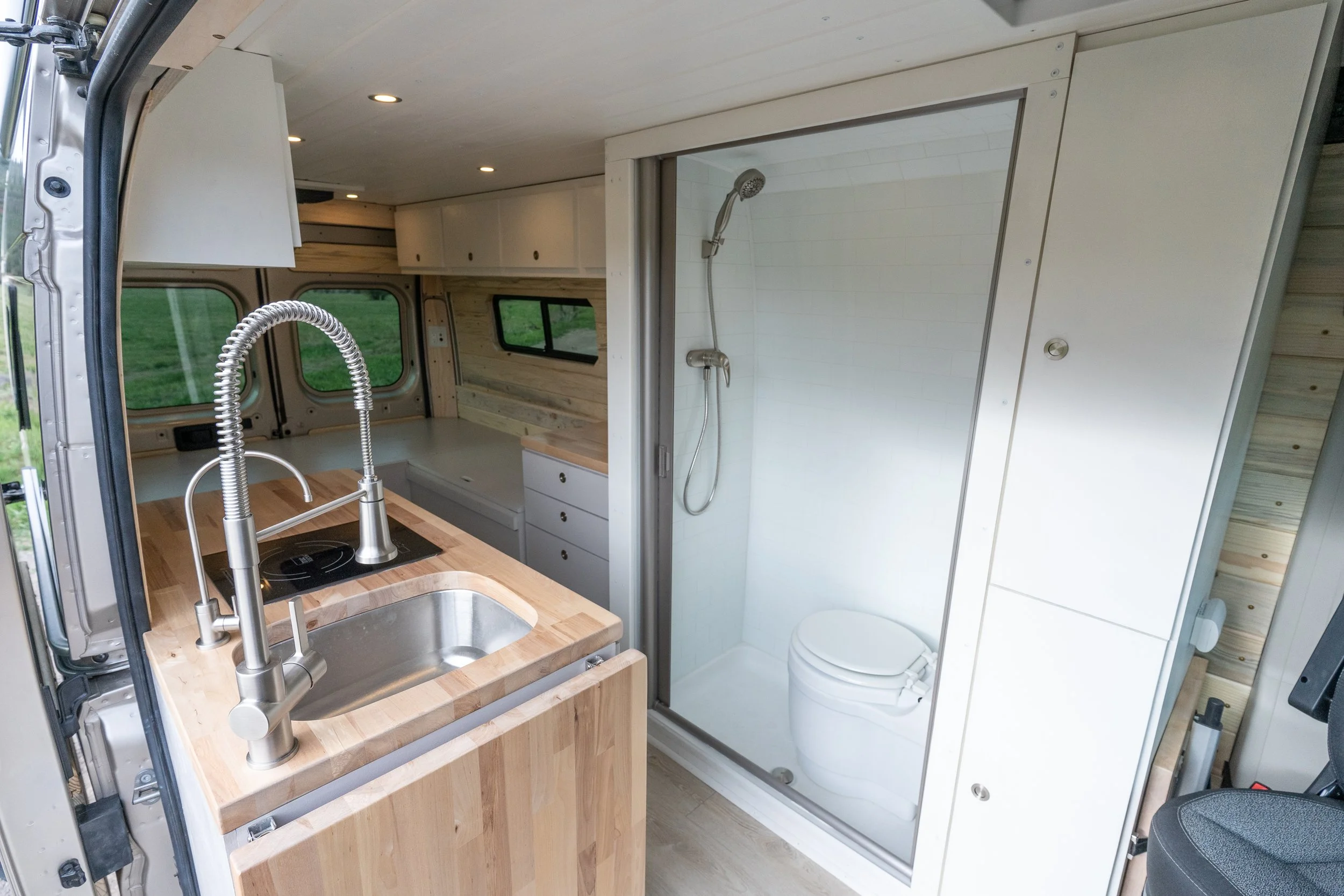 Custom Camper Vans - Sprinters, Promasters and Transits