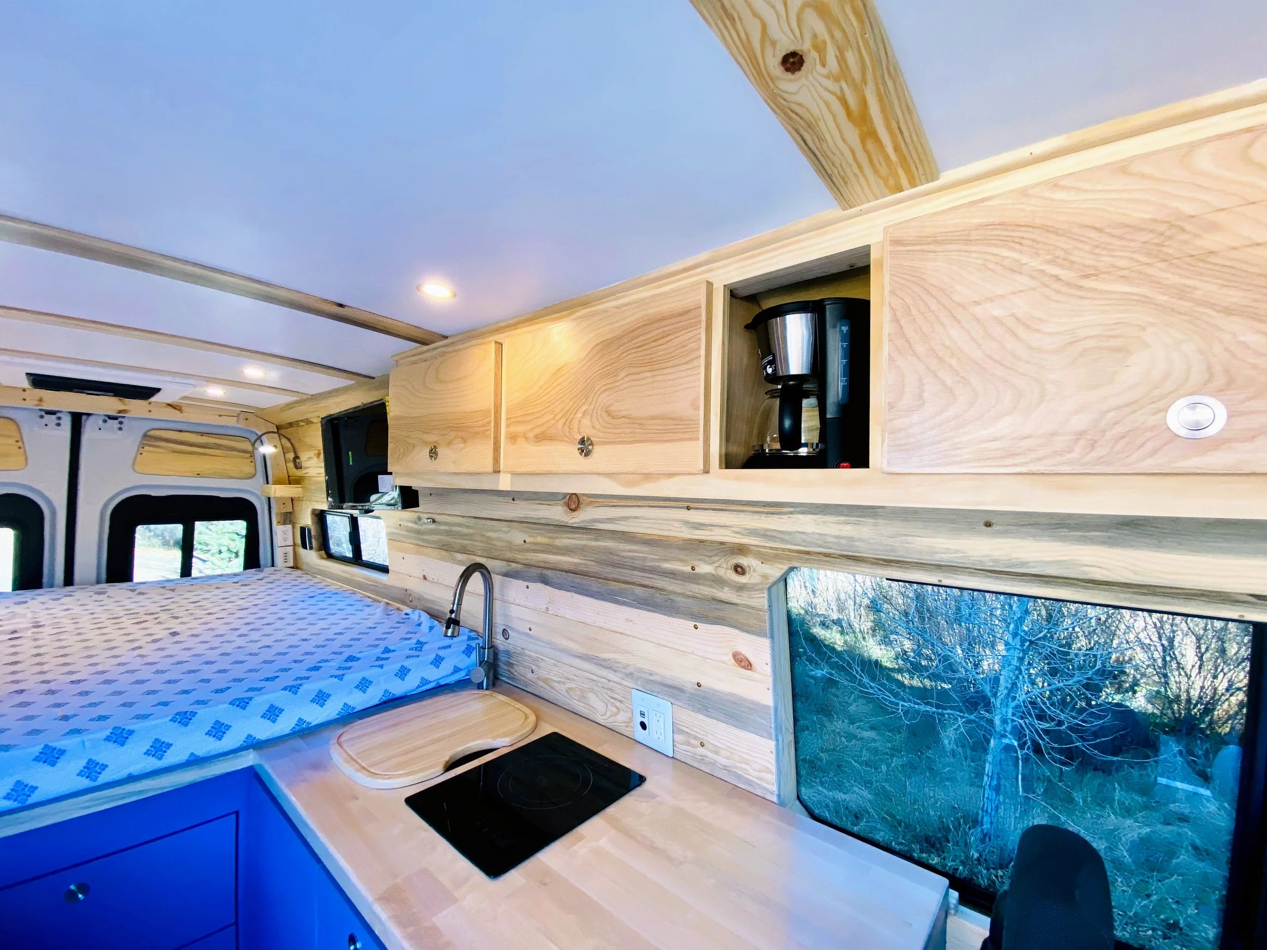 Mercedes Sprinter Van Camper Custom Layout-camper van