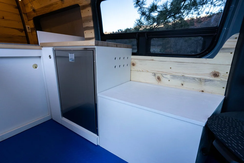 Unique layout for a custom off the road Sprinter Camper Van-camper van