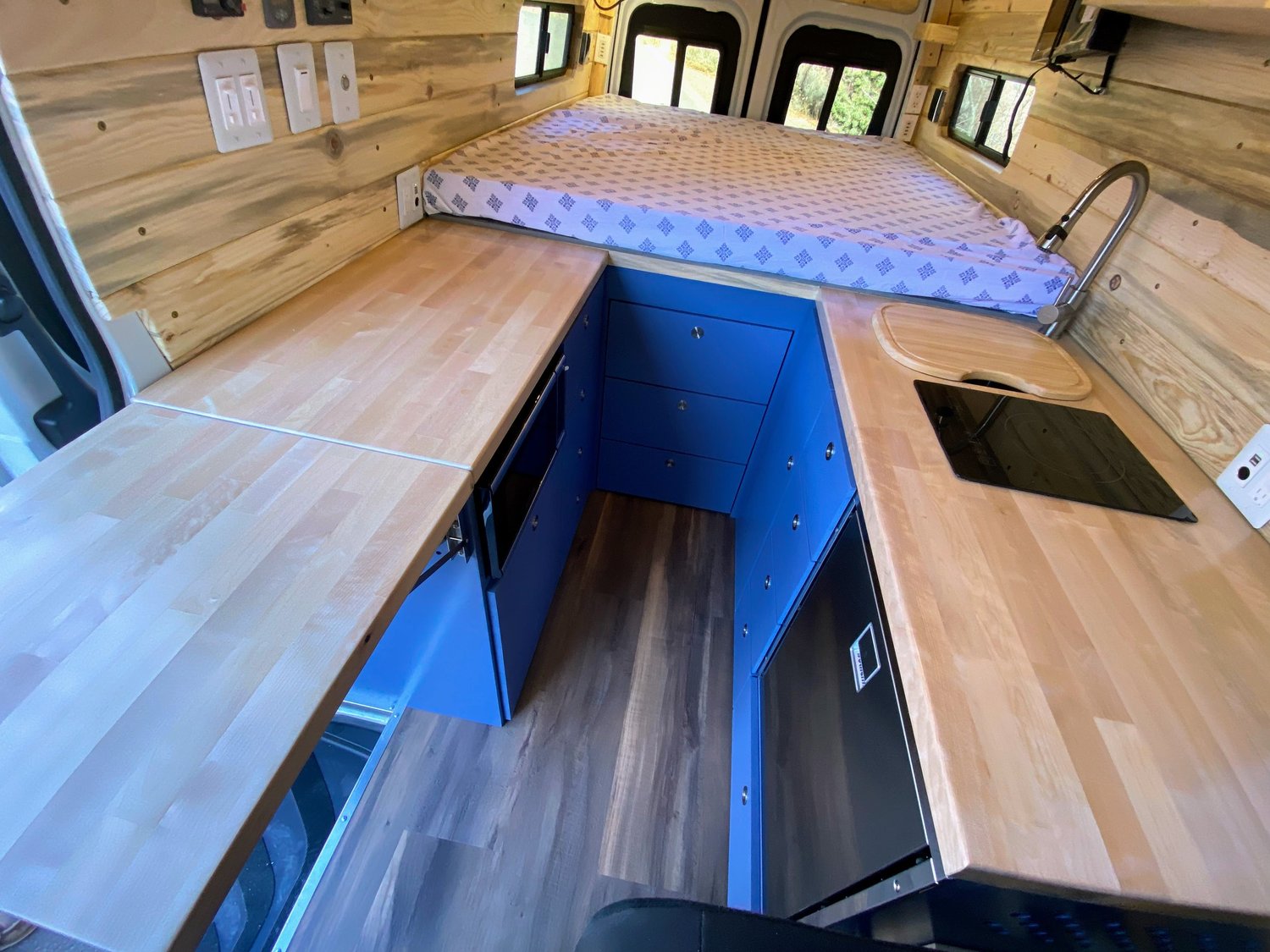 Custom Camper Vans - Sprinters, Promasters and Transits