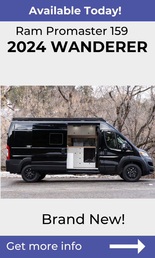 Custom Camper Vans - Sprinters, Promasters and Transits