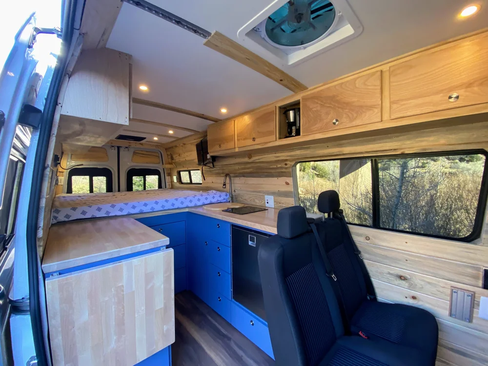 Mercedes Sprinter Van Camper Custom Layout-camper van