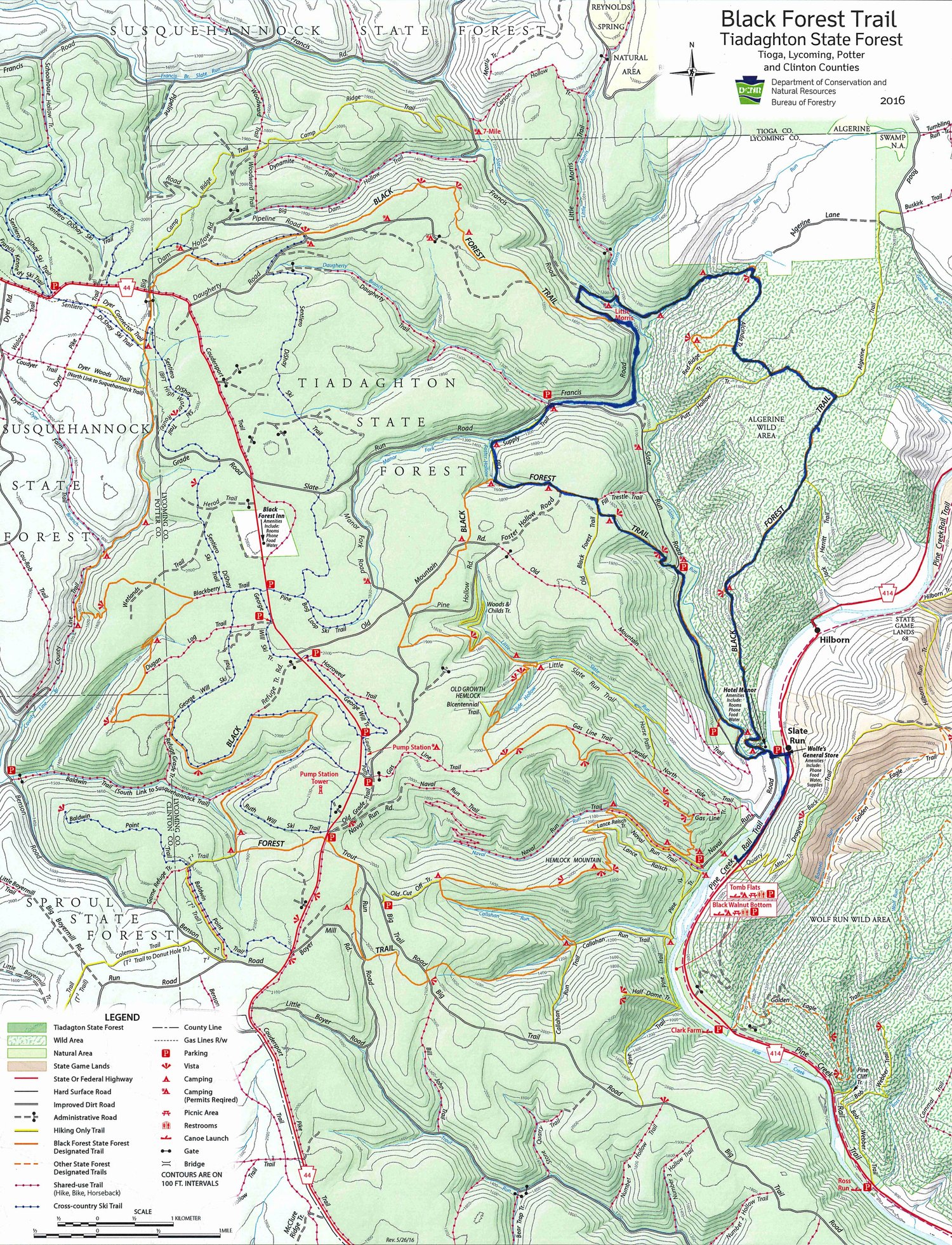 Slate Run 25K maps — PA Trail Dogs