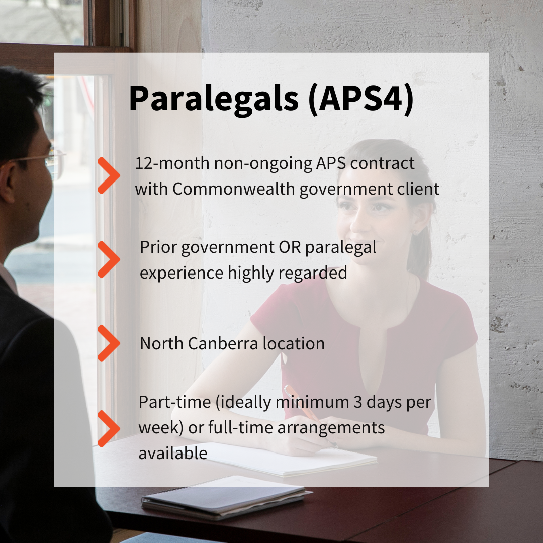 Multiple secondment opportunities - Paralegals — adaptbl