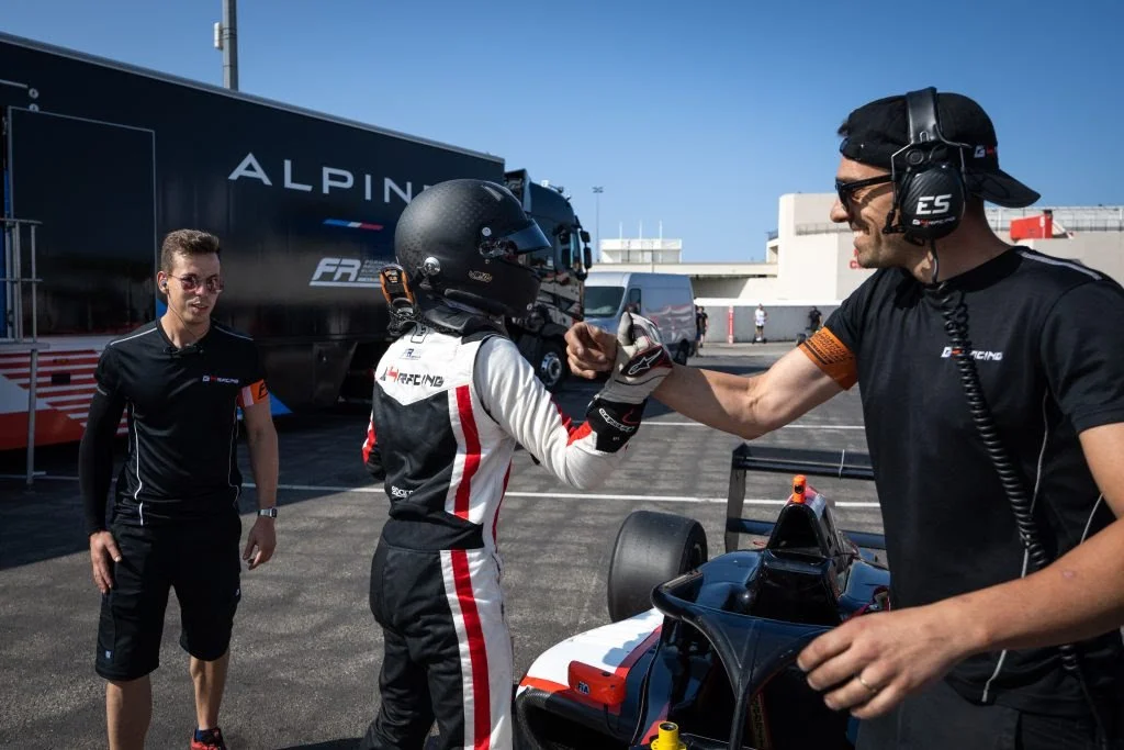 Alessandro Giusti secured his maiden Formula Regional European pole ...