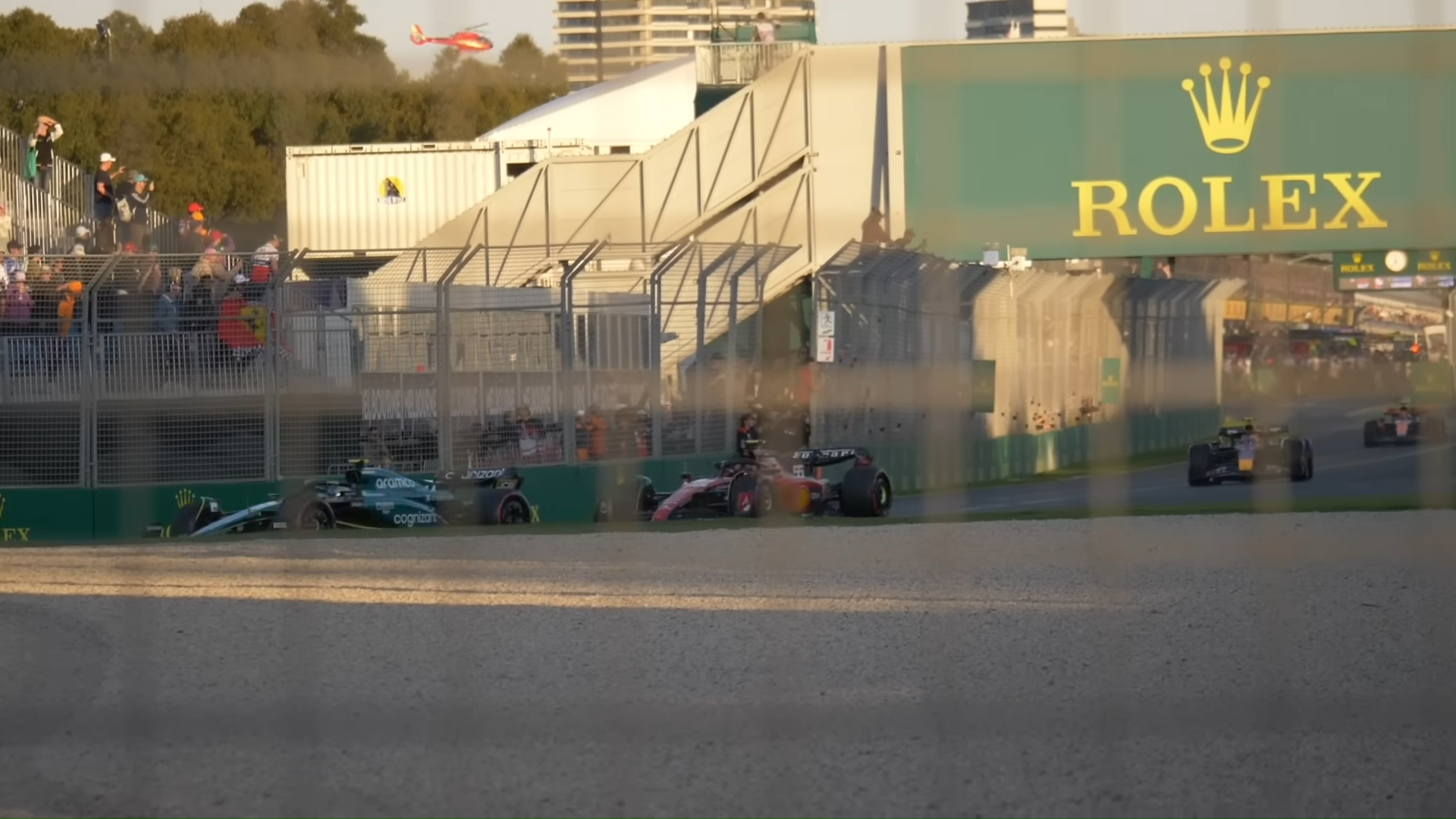 Australian Grand Prix track invasion breached International Sporting Code