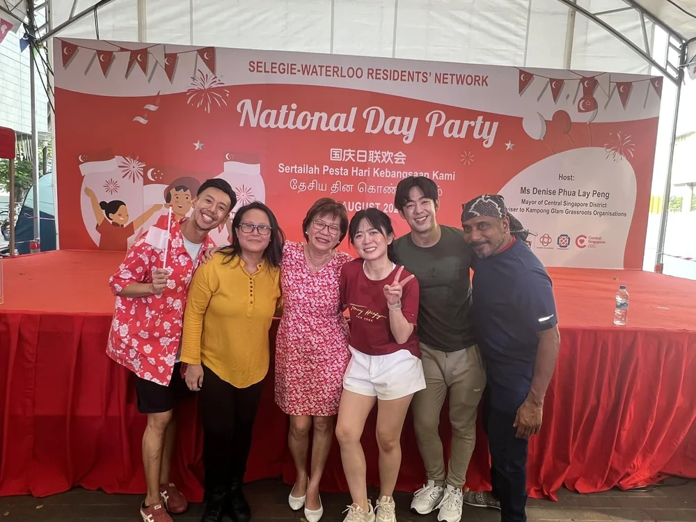 National Day Parties 4, 5, and 6 @ Kampong Glam Division — Denise Phua