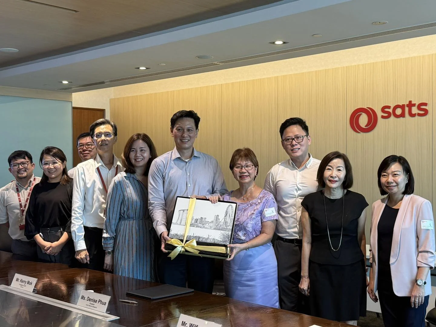 MOU between ARC/Pathlight School and SATS Group — Denise Phua